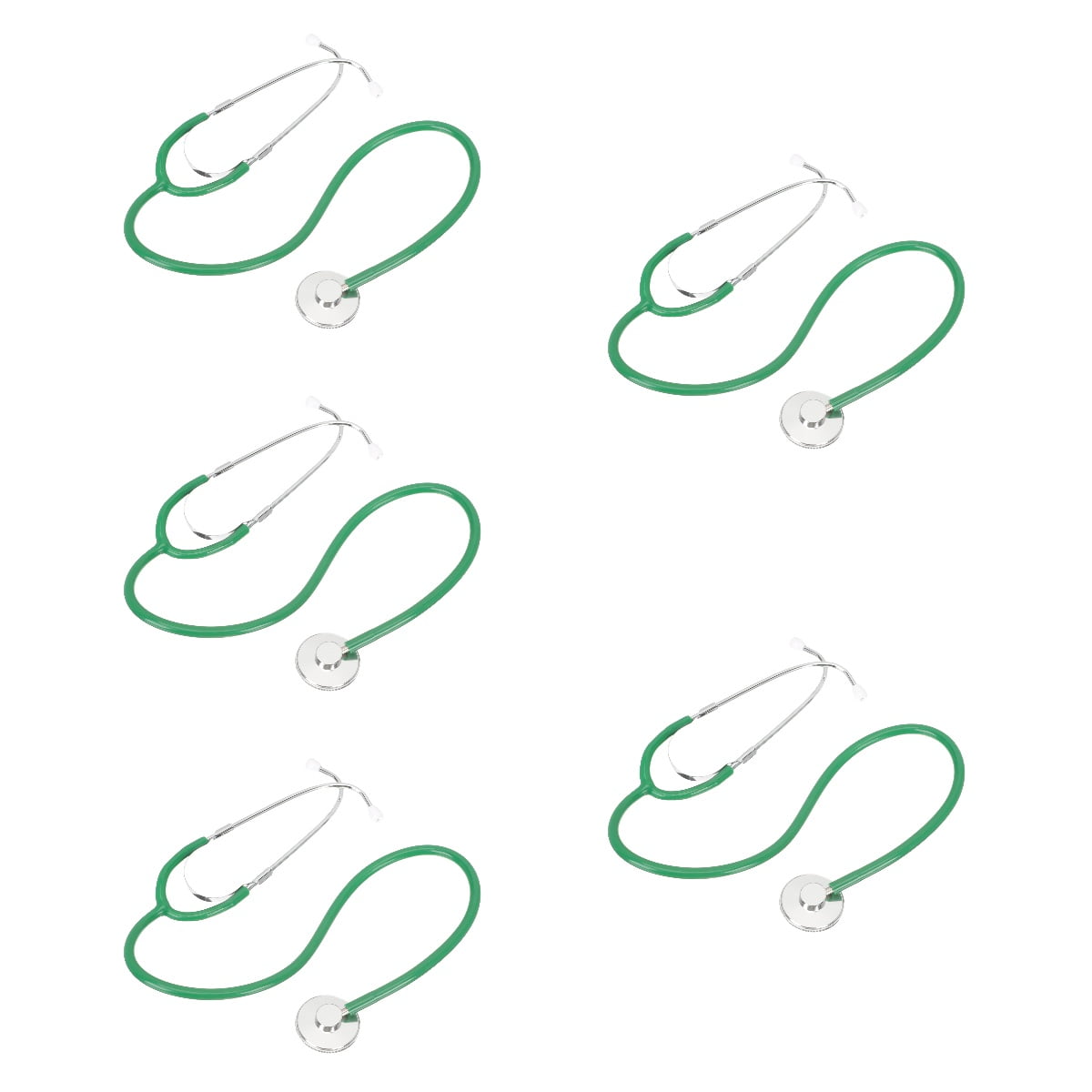 Halloween Decor Pretend Play Stethoscope Toy Nursing Cosplay Stainless ...