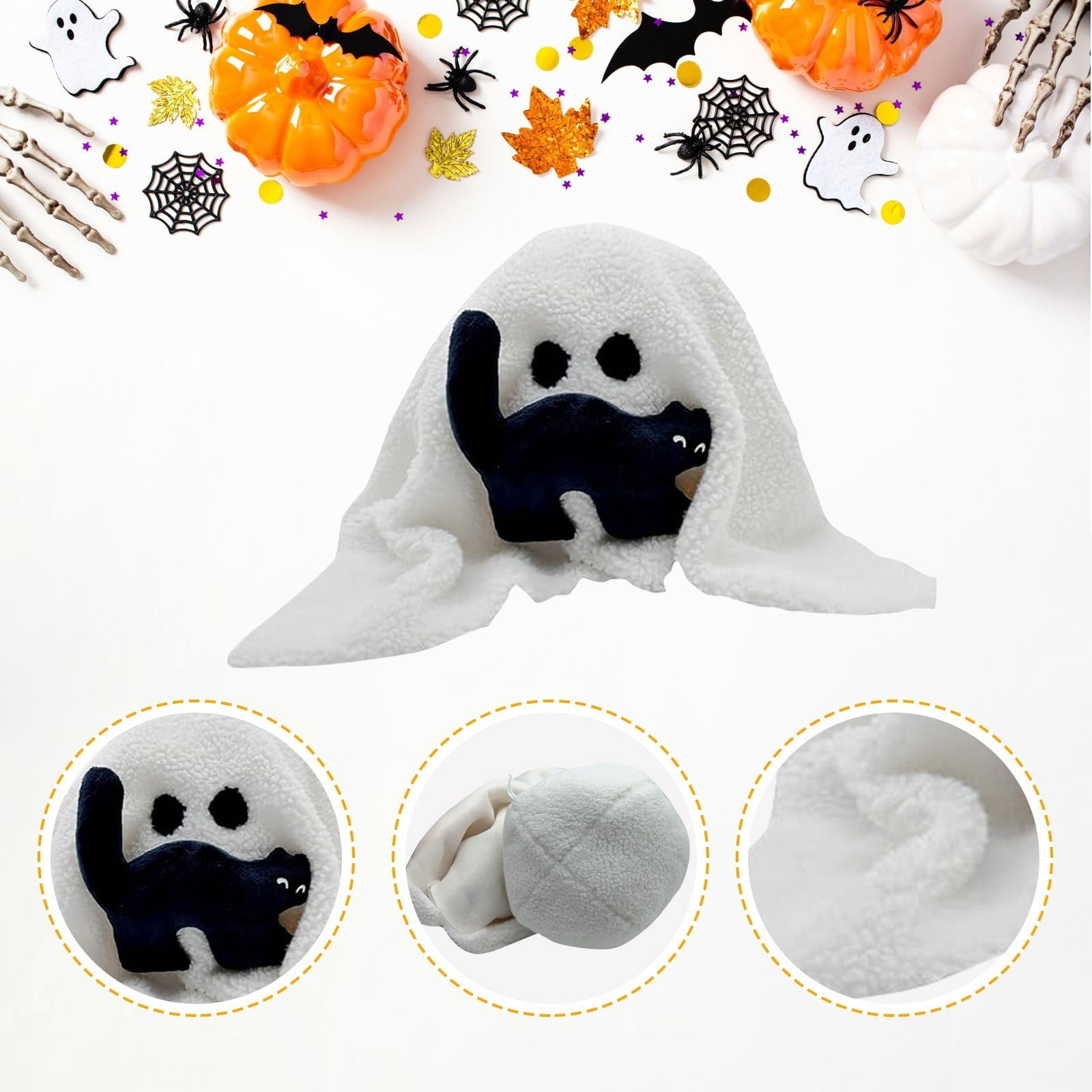 Halloween Decoraion Ghost Plush Pillow with Pumpkin, Demon Doll, Devil ...