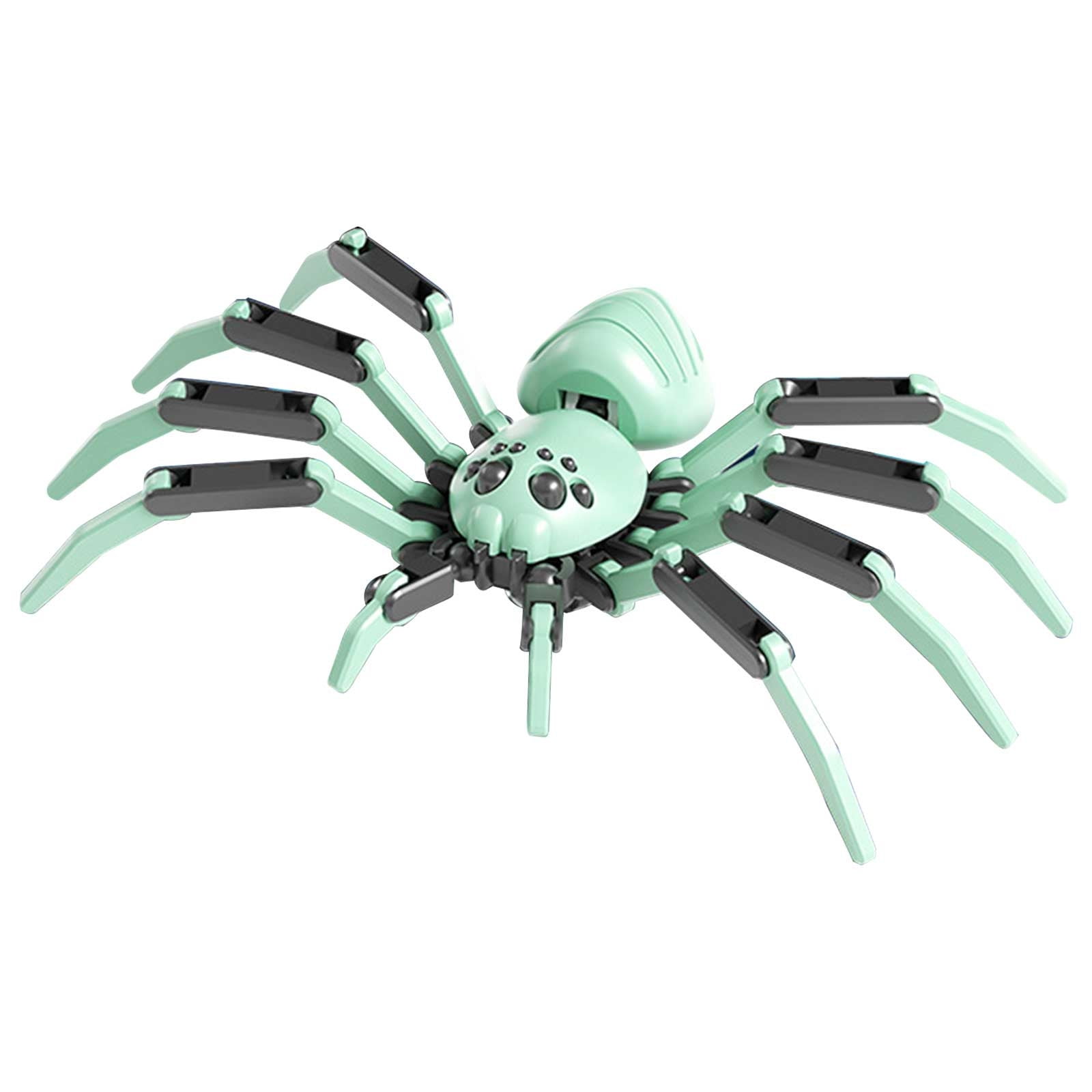 Halloween Decoration 3D Movable Joint Spider Model DIY Kit, Poseable ...