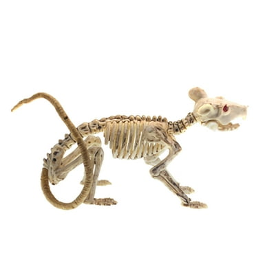 Rat Attack Giant Skeleton Rat Halloween Decoration, 20 Inches - Walmart.com