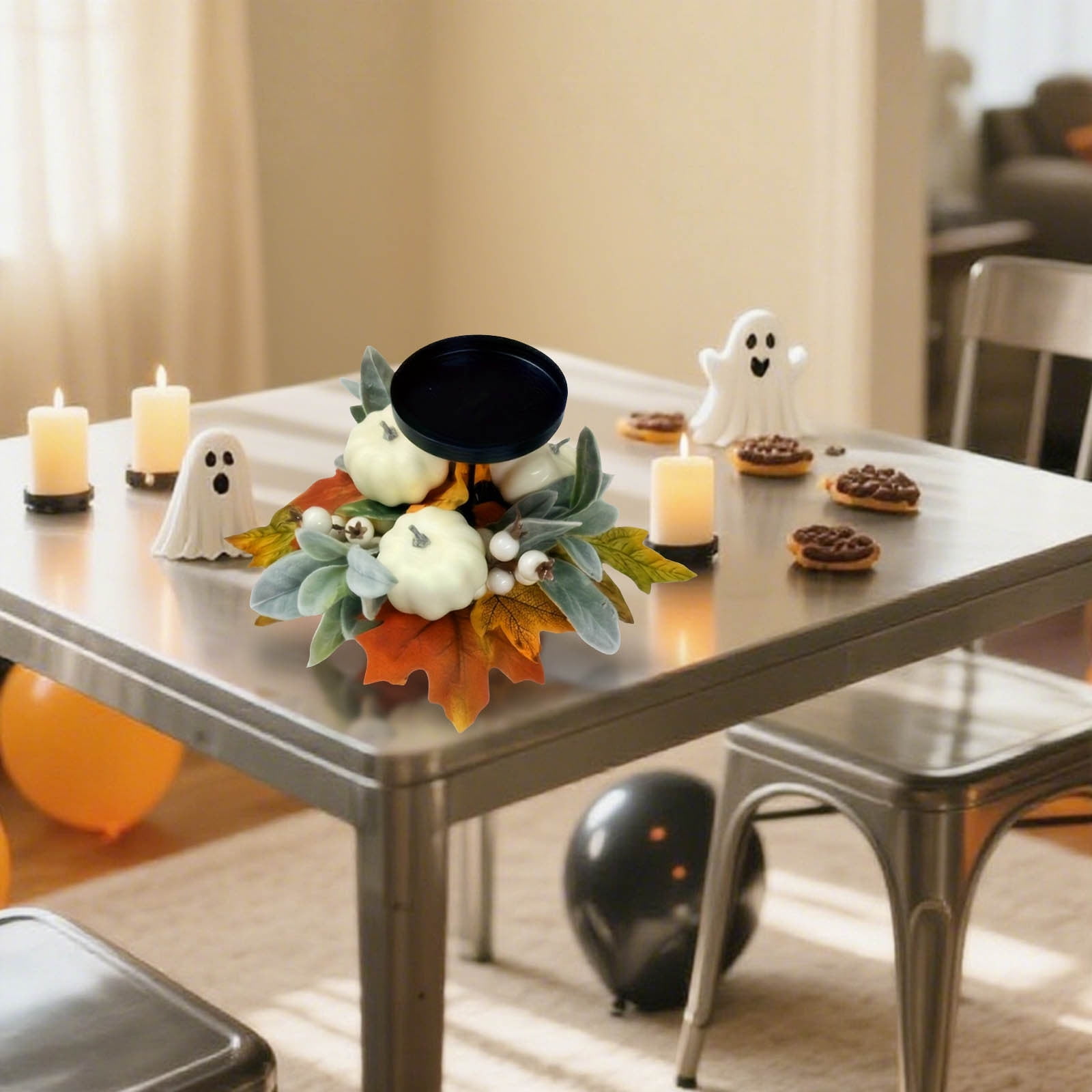 Halloween Decoration Candlestick Tabletop Ornament DIY Atmosphere ...