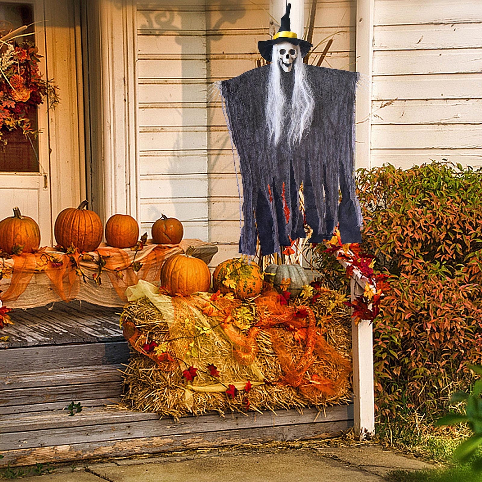 Halloween Decoration Clearance Under 5$! Props And Skeleton Hanging ...