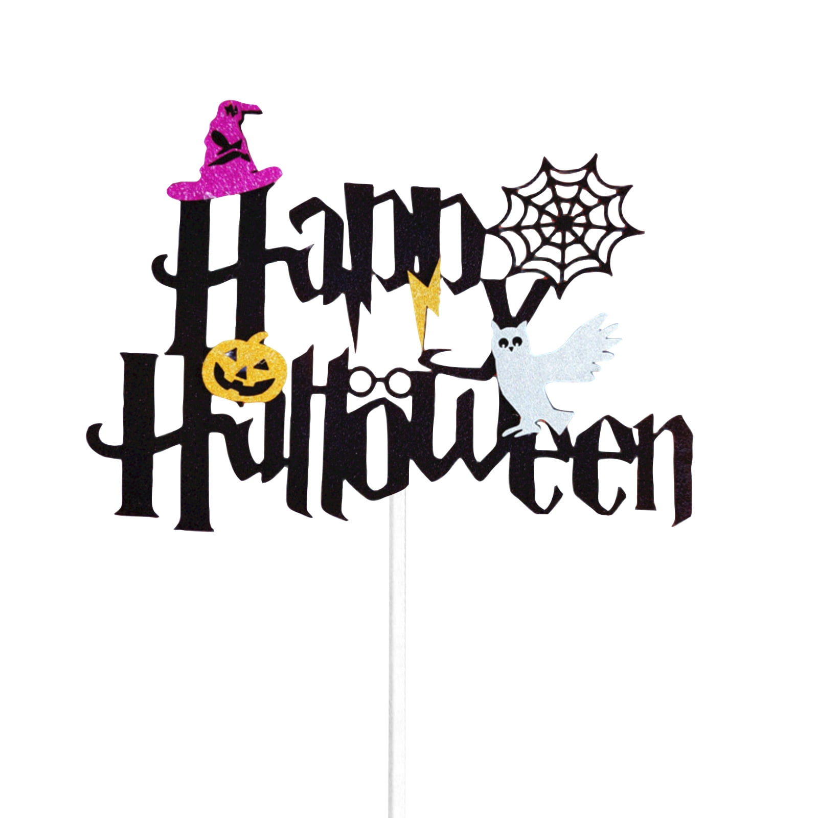 Halloween Decoration Collection, Pumpkin BatWitch GhostCastle Cake ...