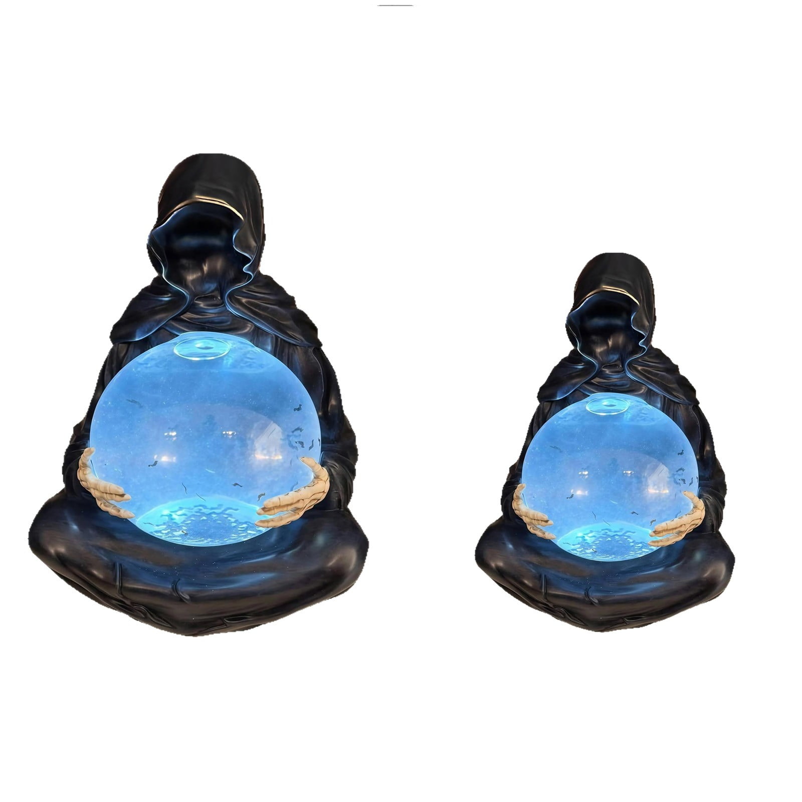 Halloween Decoration Floating Bat Crystal Ball - Bookshelf Decor ...