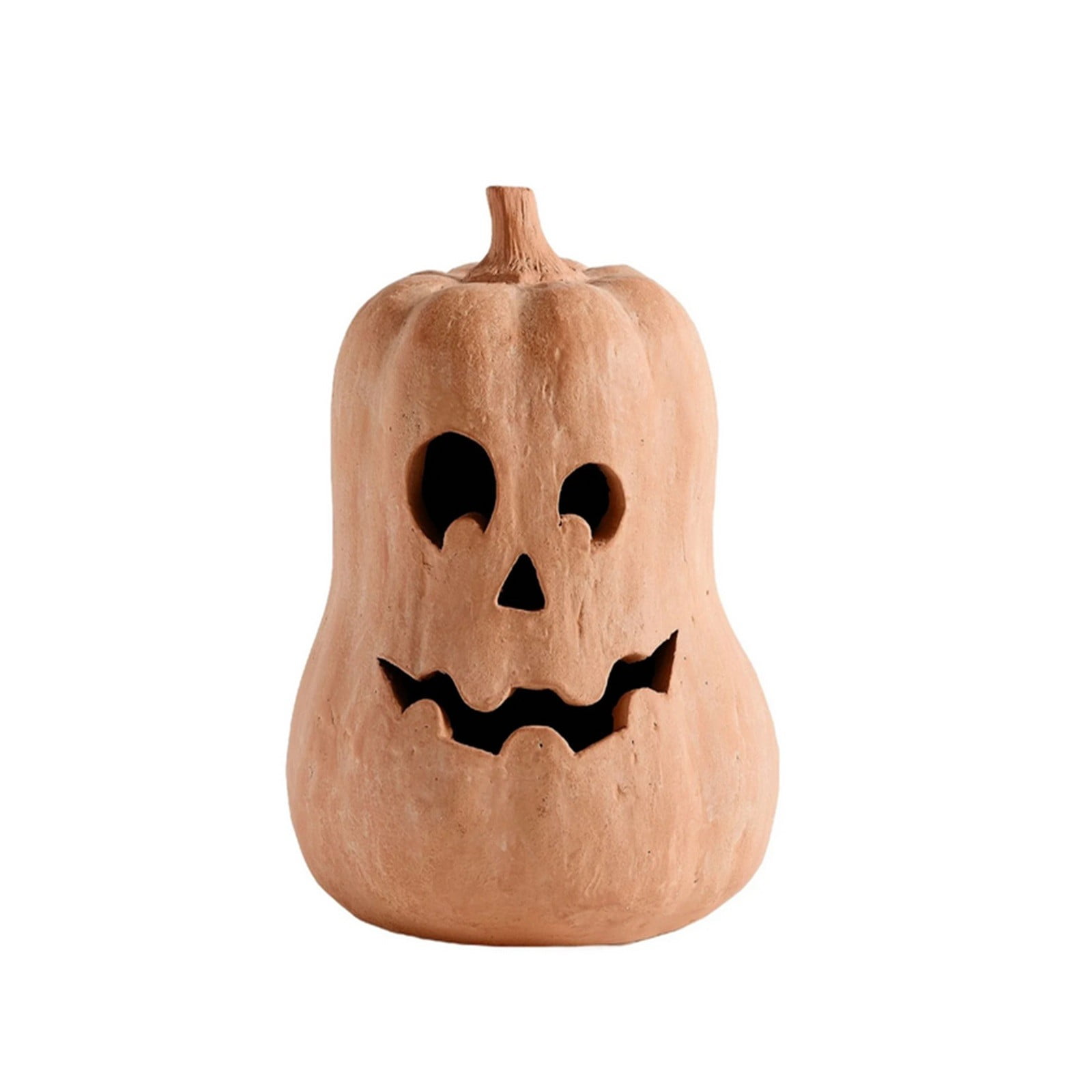 Halloween Decoration Halloween Terracotta Pumpkin With Hand Carved ...