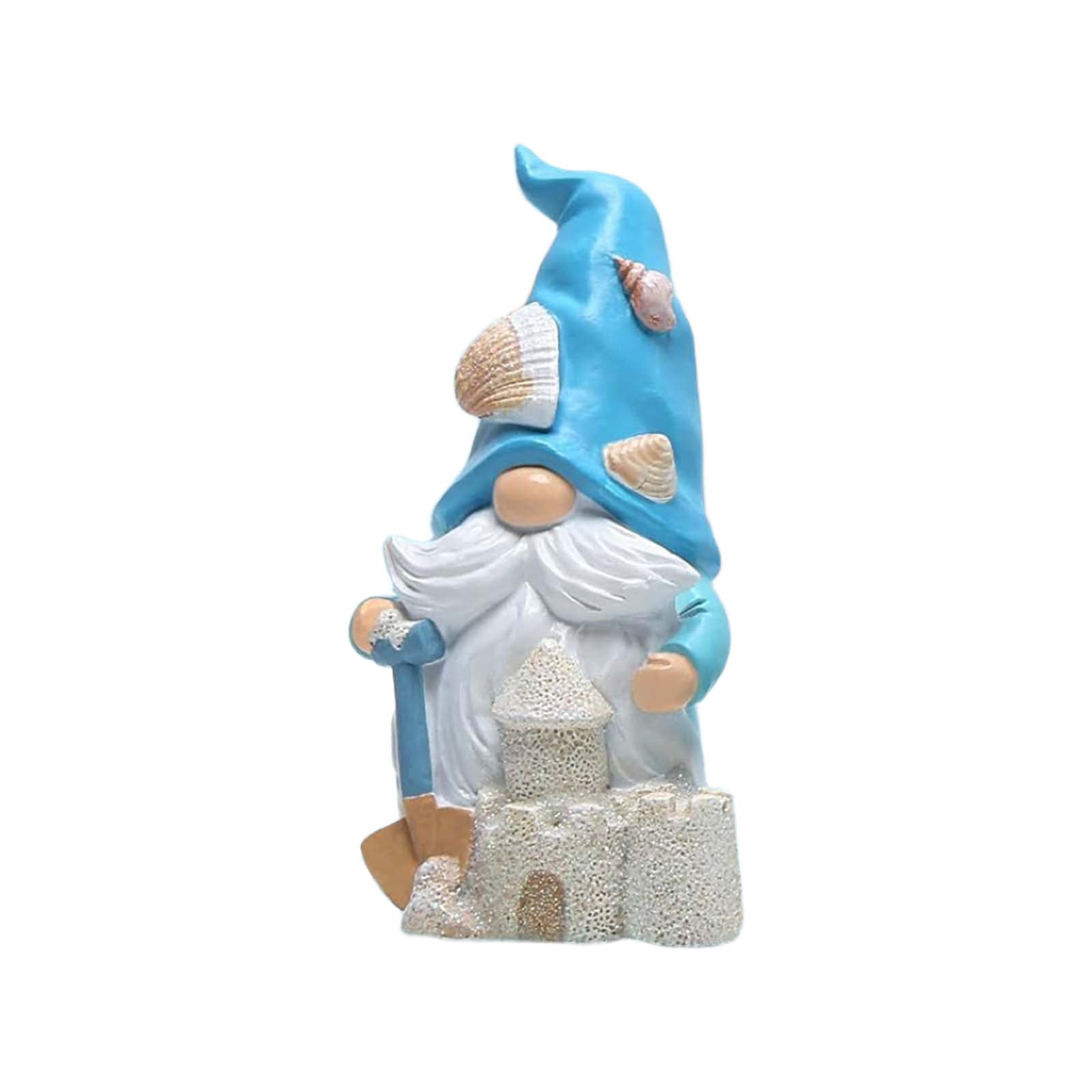 Halloween Decoration Indoor Beach Themed Garden Gnome Statue With ...