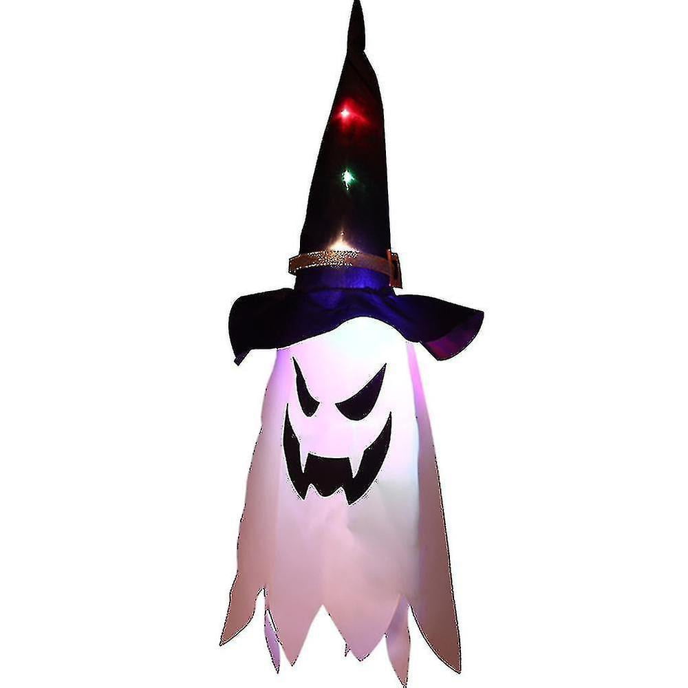 Halloween Decoration Led, Wizard Hat, Hanging Lamp, Ghost Face , Ghost ...