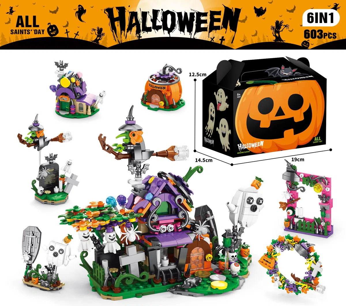 LEGO Hidden Side Haunted Fairground 70432 Ghost-Hunting Toy, Augmented ...