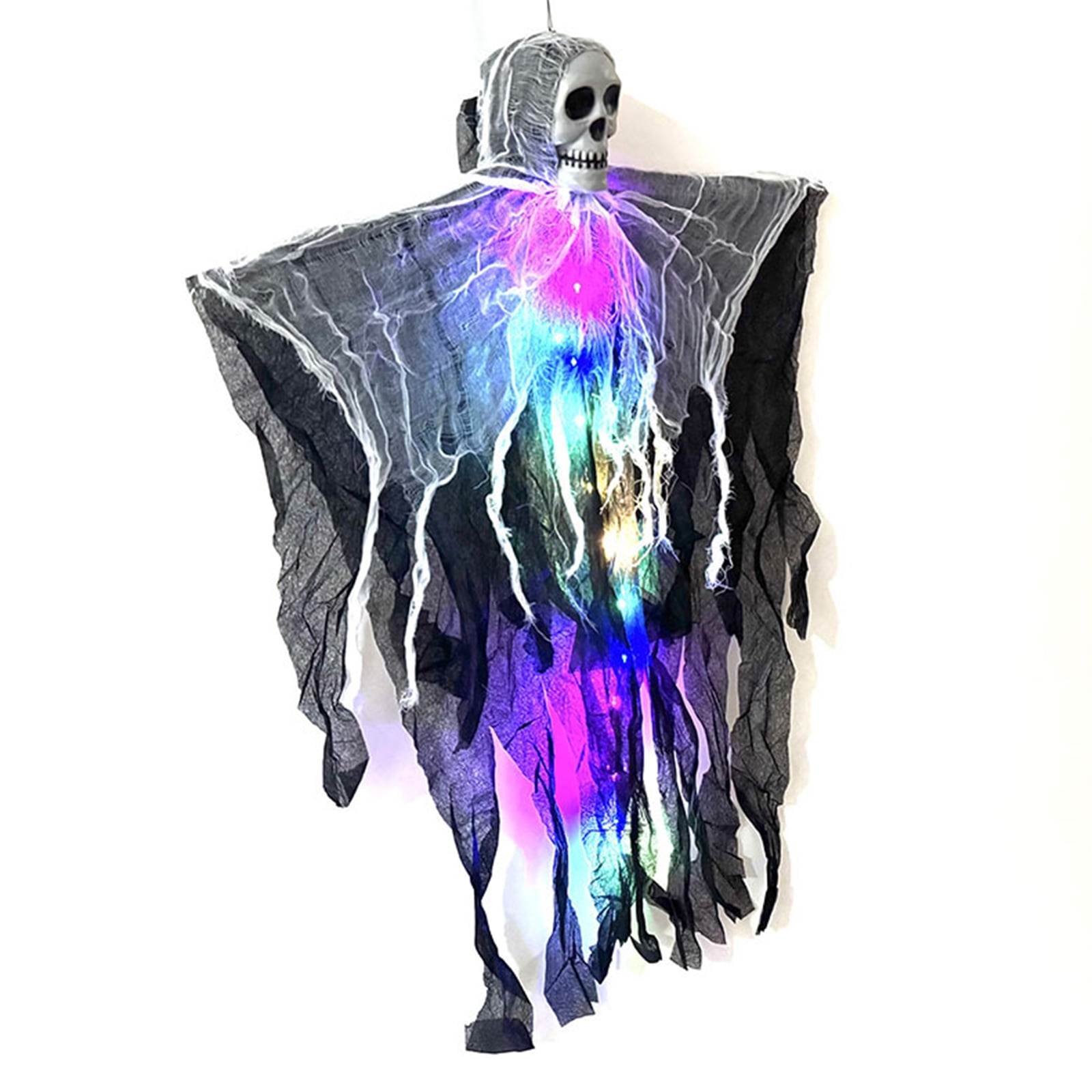Halloween Decoration Specter Skull Specter Ornament Lighted Skeleton ...