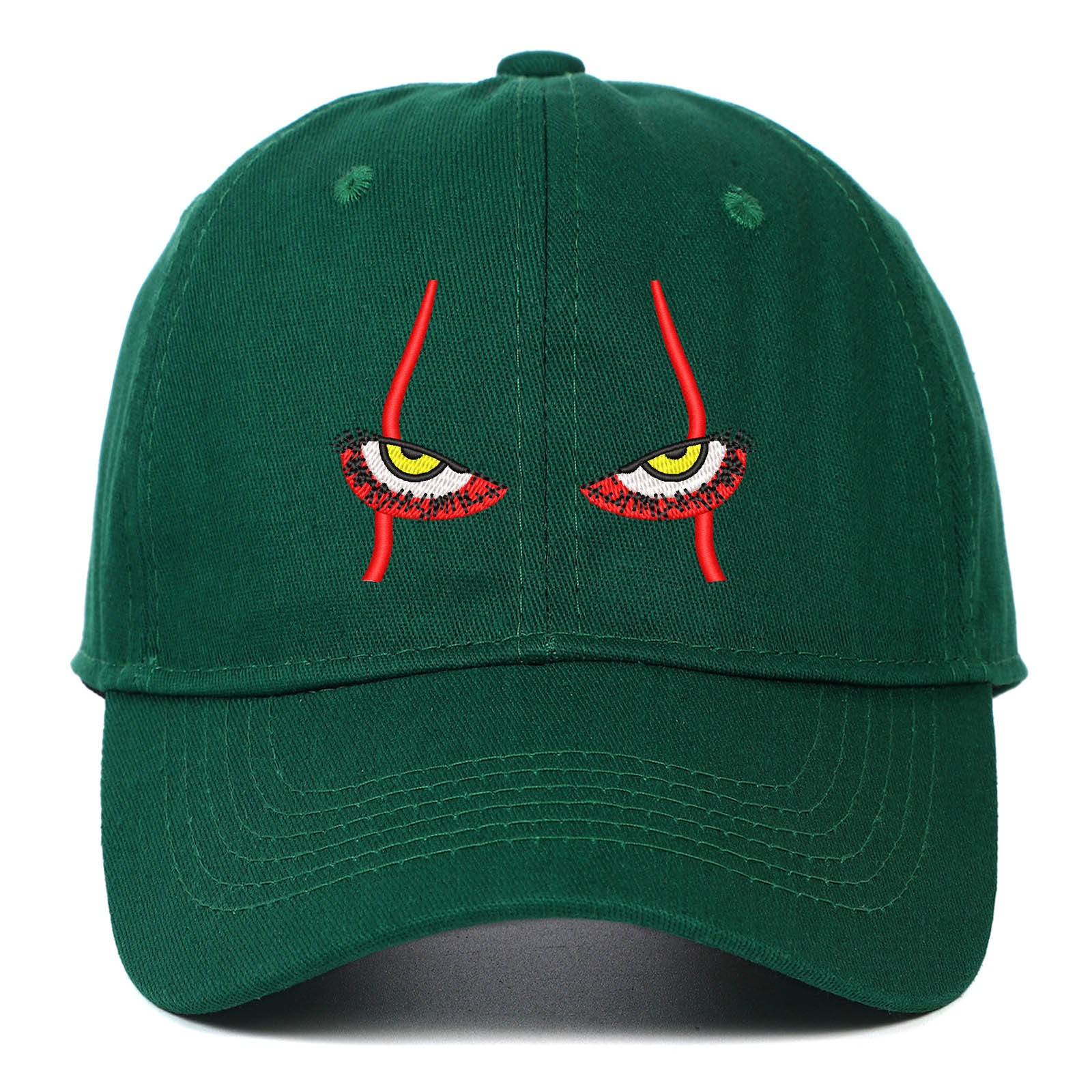 Halloween Decoration Unisex Baseball Cap with Scary Clown Eyes ...