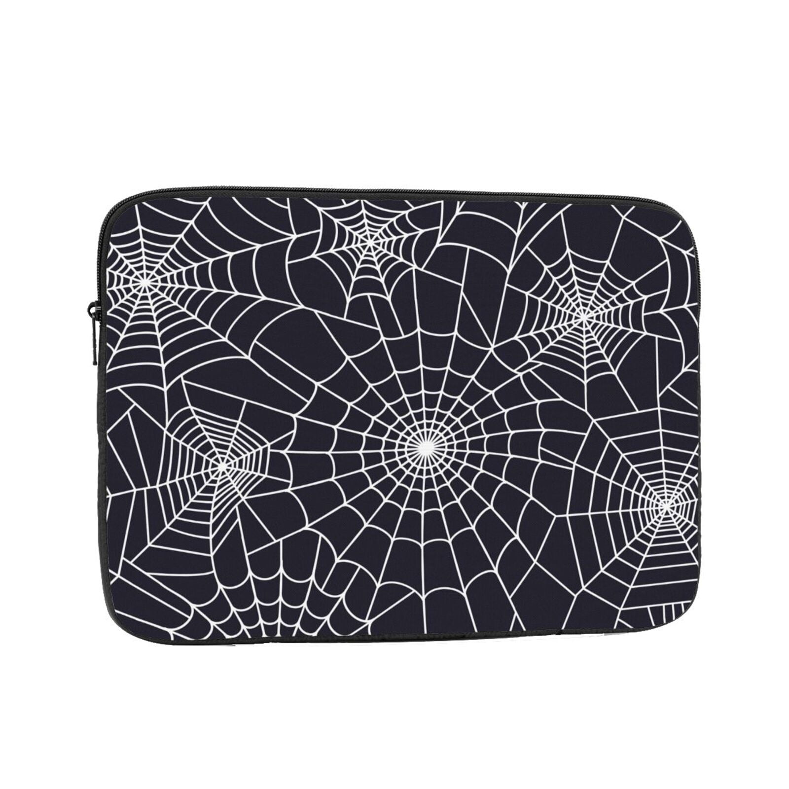 Halloween Decoration with Cobweb Portable Laptop Sleeve Compatible with ...