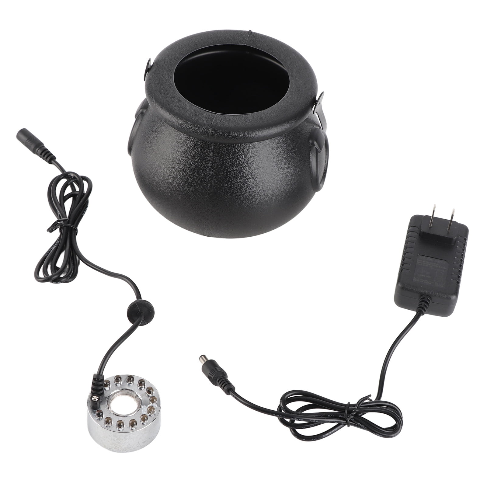 Halloween Decorations 12" Large Witches Cauldron with Mist Maker Fogger ...