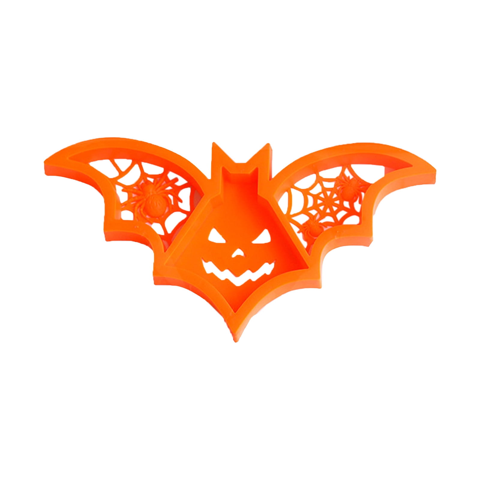 Halloween Decorations Bat-Shaped Charcuterie Platter, Halloween Plastic ...