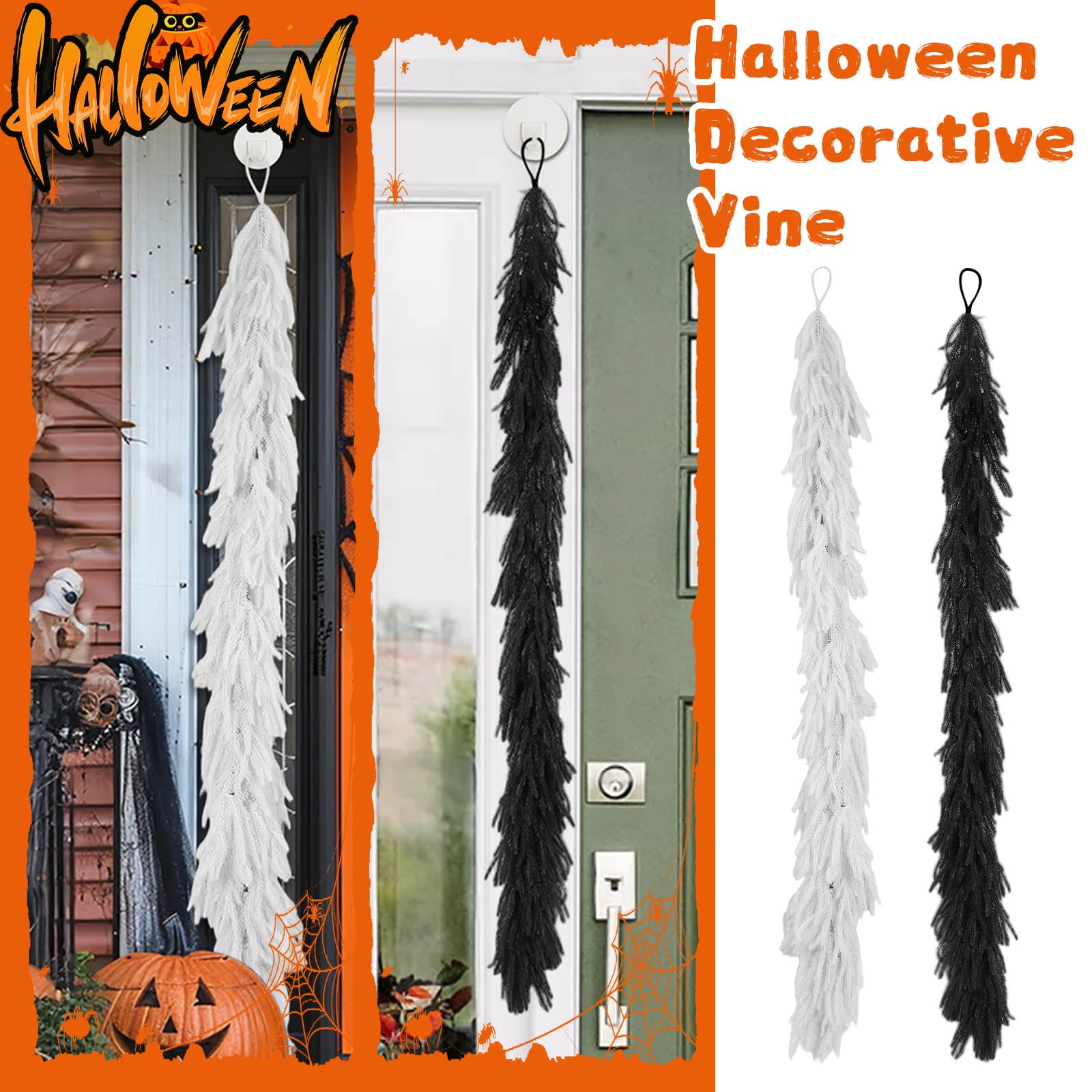Halloween Decorations Clearance Home Decor Macrame Wall Hanging Garland ...