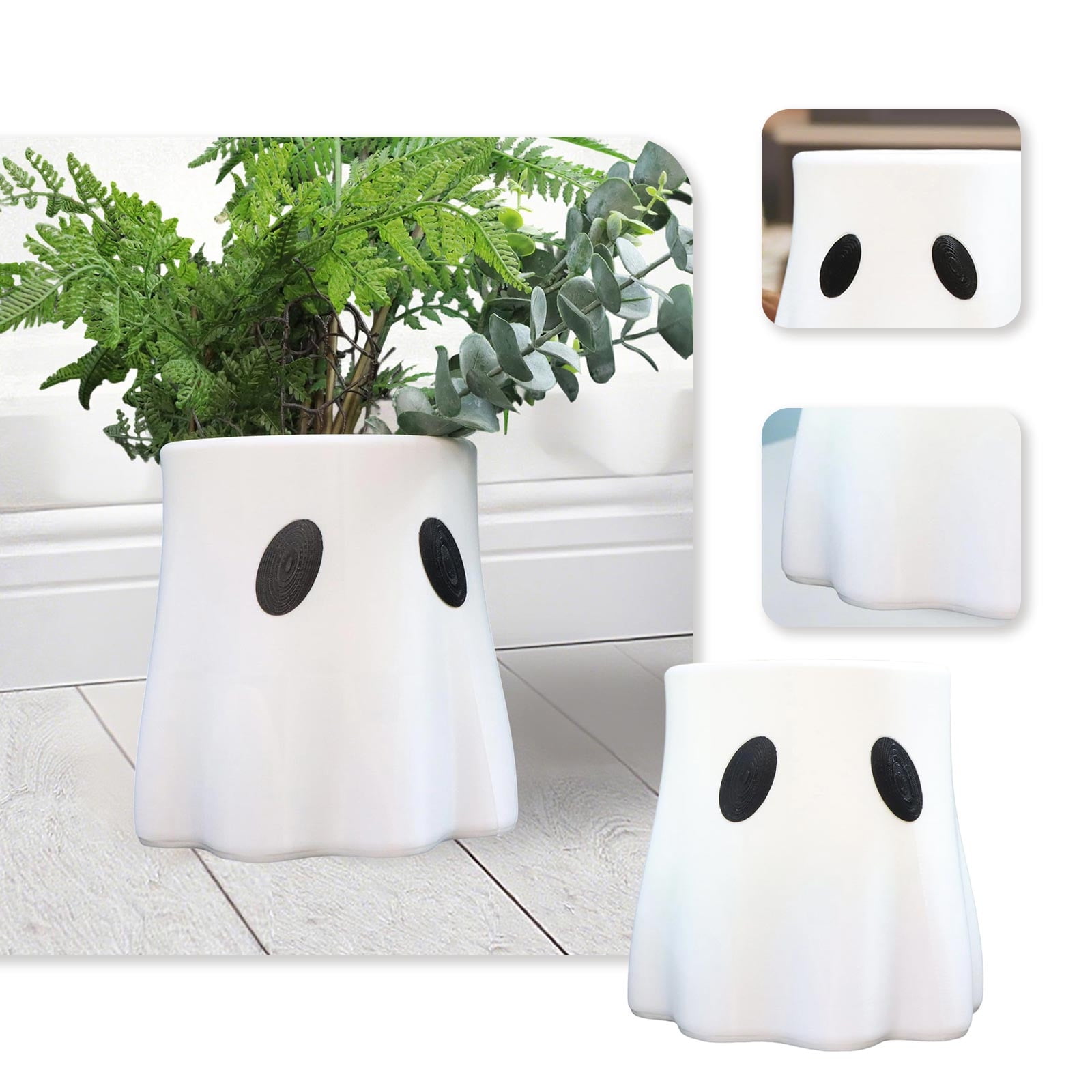 Halloween Decorations, Cutest Ghost Bucket, 2025 New Ghost Bucket Decor ...