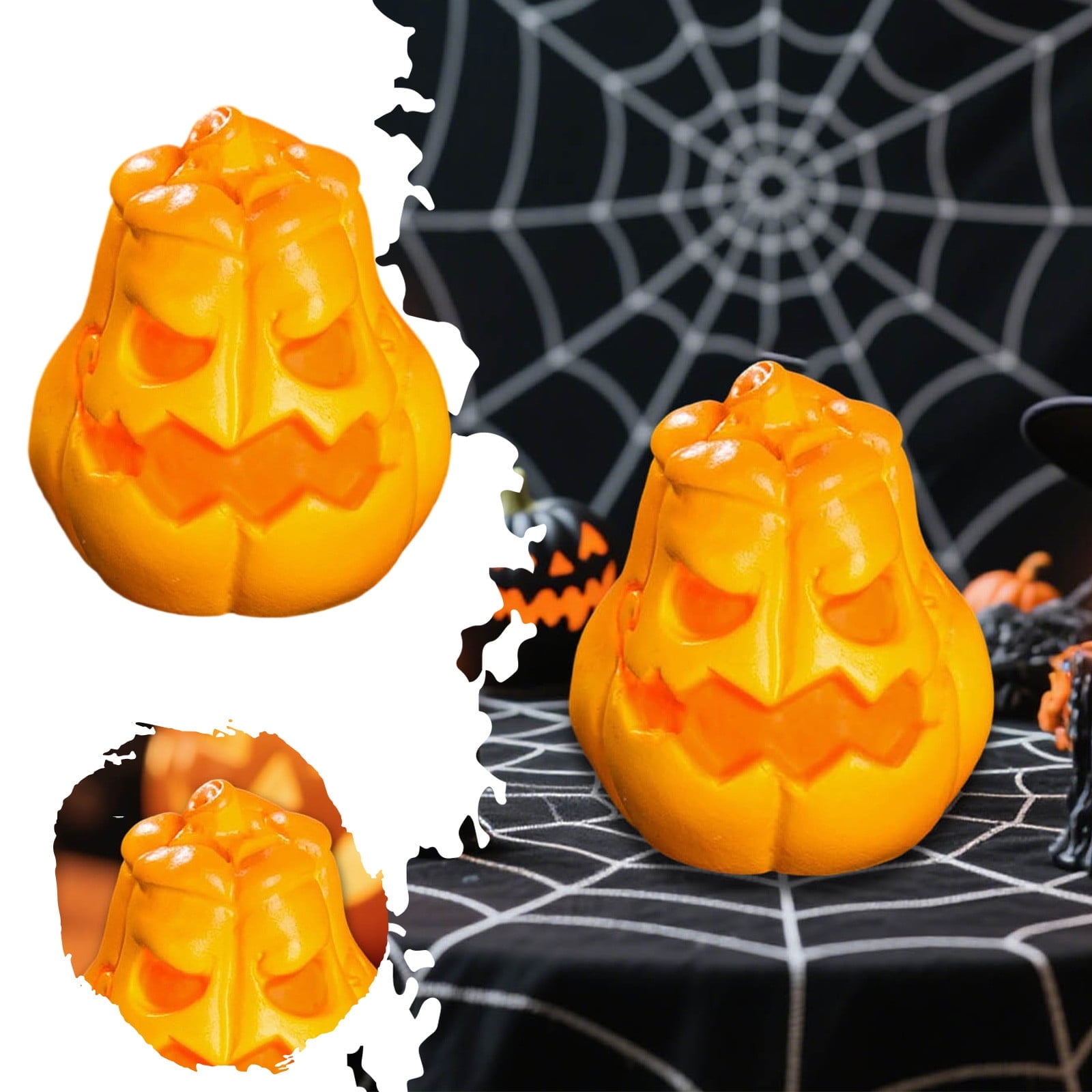 Halloween Decorations Desktop Ornament Accessory For Desk Pumpkin DIY ...