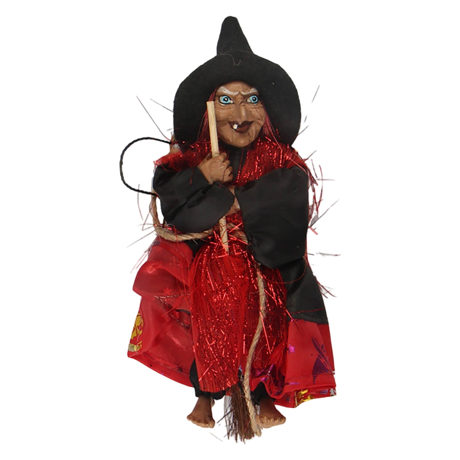 Halloween Decorations Desktop Ornament Witch Statue for Home Bar Gothic ...