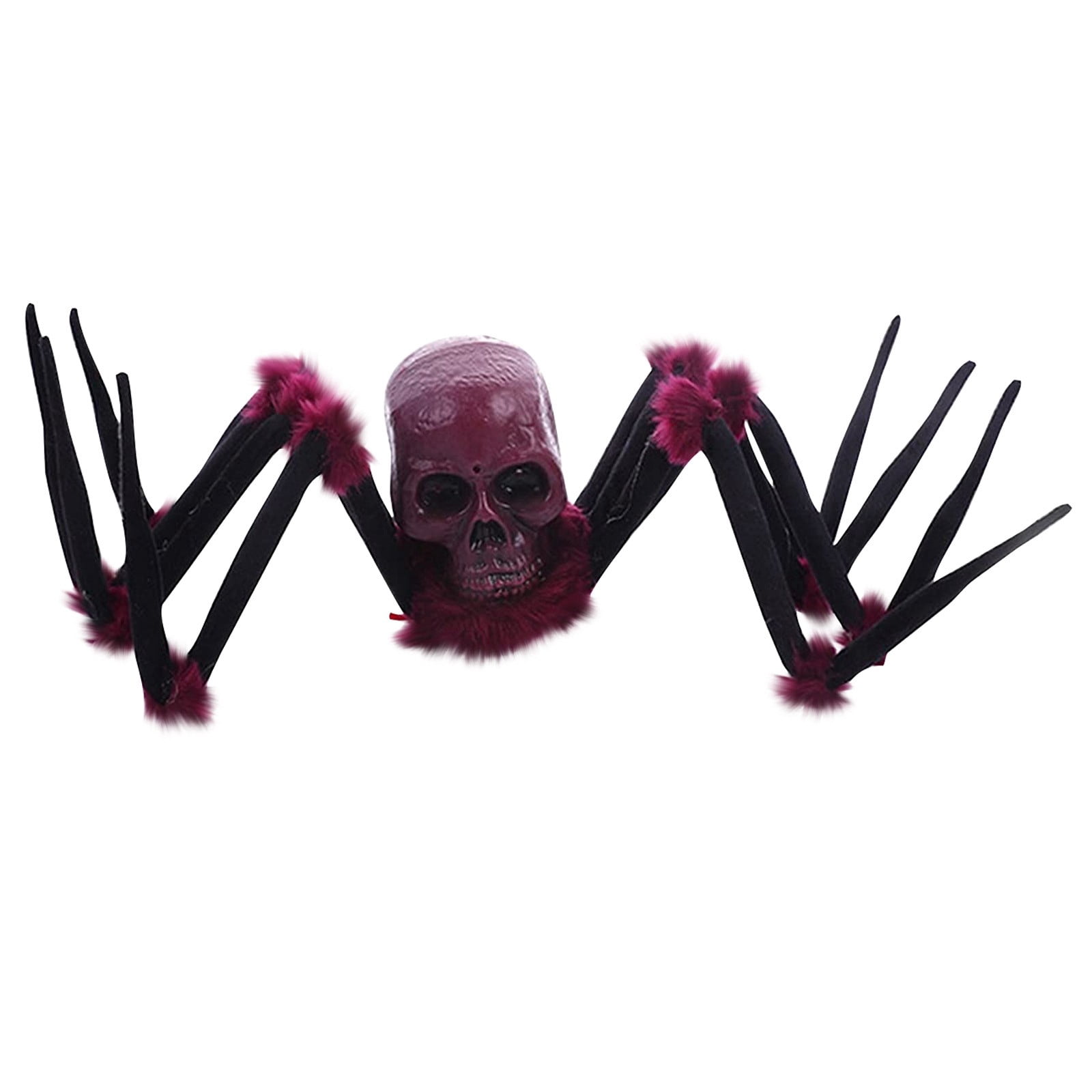 Halloween Decorations Fake Spiders Large Halloween Skull Spider ...