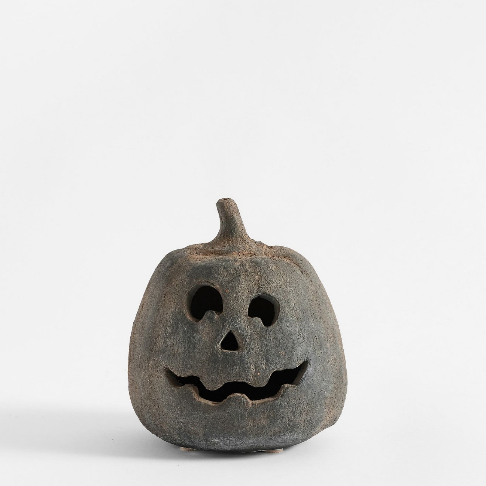 Halloween Decor - Cute Hallowmas Handcrafted Terracotta Pumpkin Jack O ...