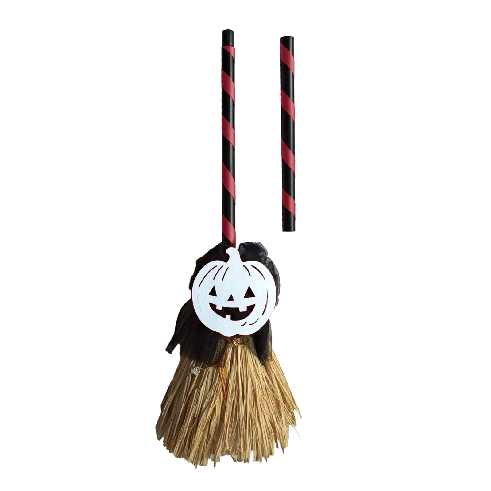 Halloween Decorations Floating Witch Broom, 31.5in Floating Witch's ...