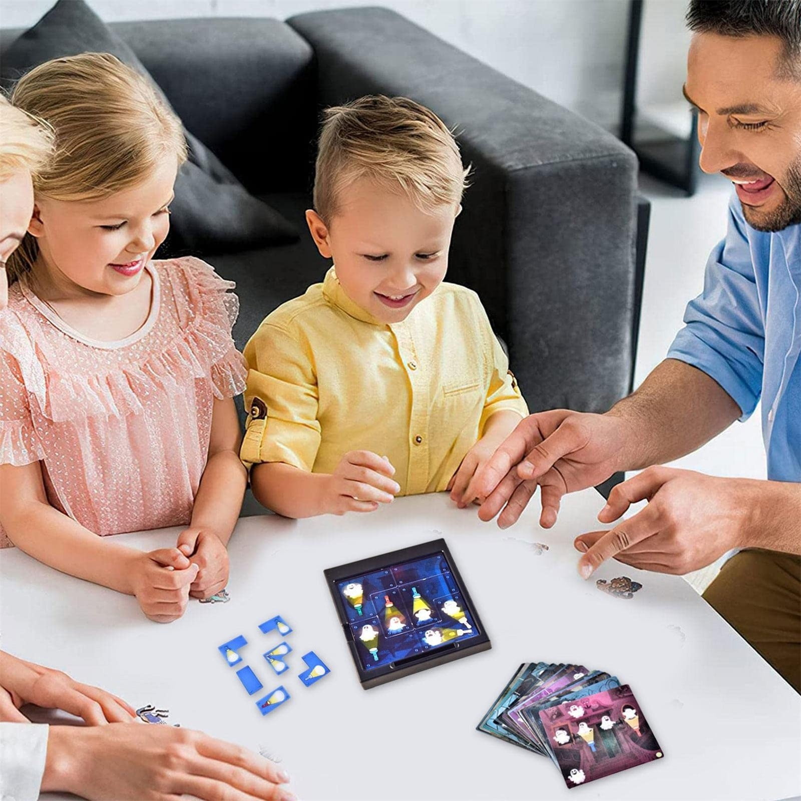Halloween Decorations Ghost Seekers Family Board Game - Interactive ...