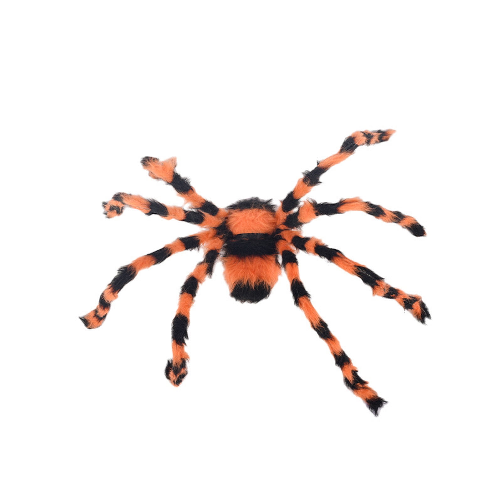 Halloween Decorations Giant Spider,Orange Realistic Large Hairy Spider ...