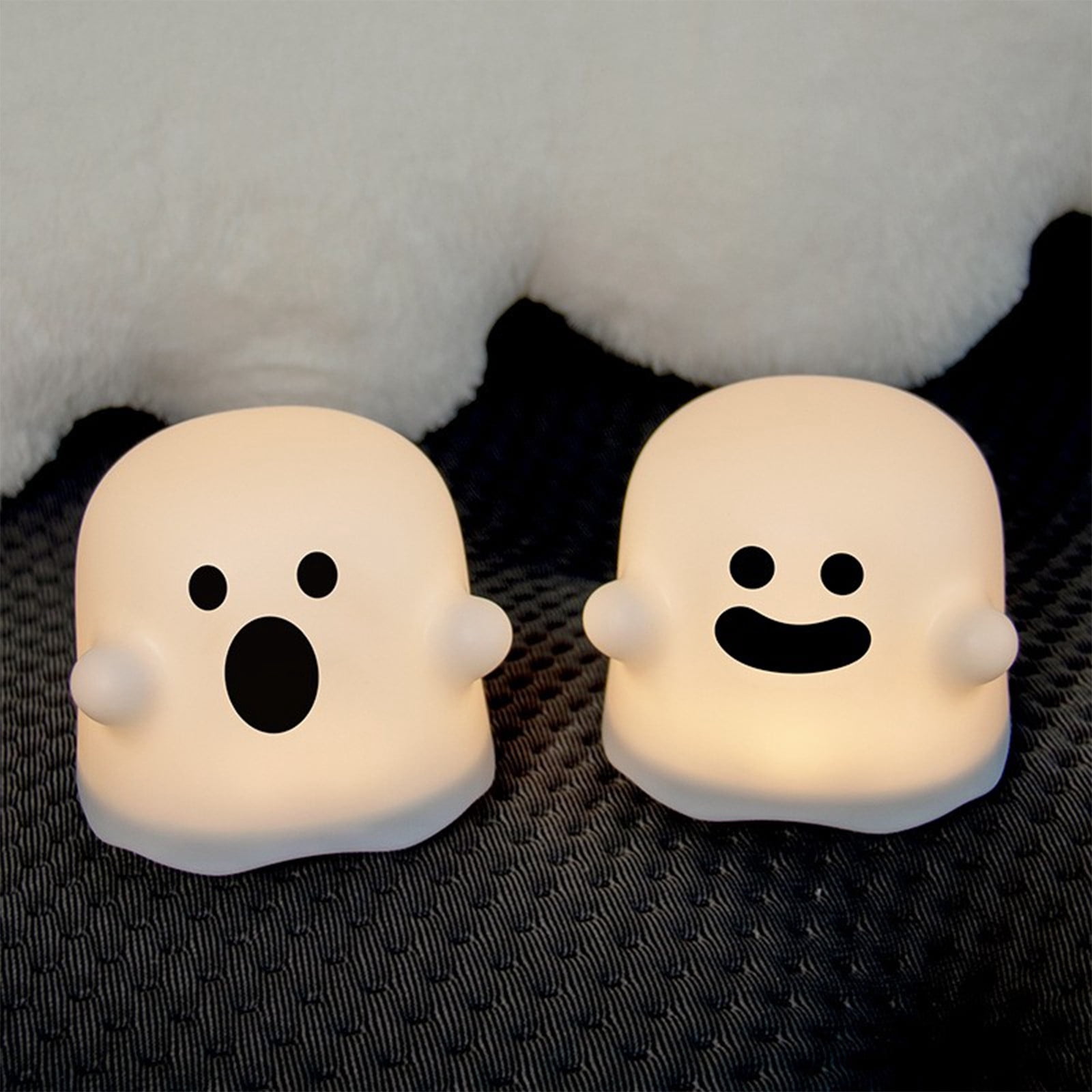 Halloween Decorations - Halloween Cute Ghost Night Light - Touch ...