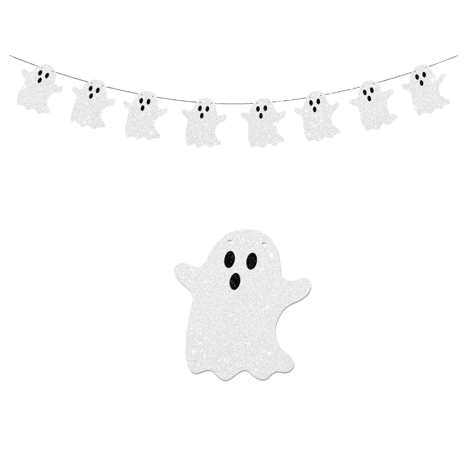 Halloween Decorations Halloween Decorations Black Glittery Bat Banner ...