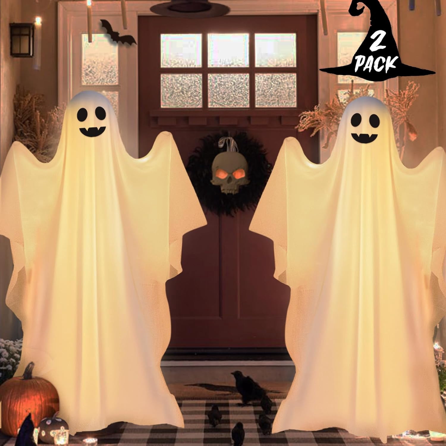 Halloween Decorations - Halloween Decorations Outdoor - 2 Pack Large ...