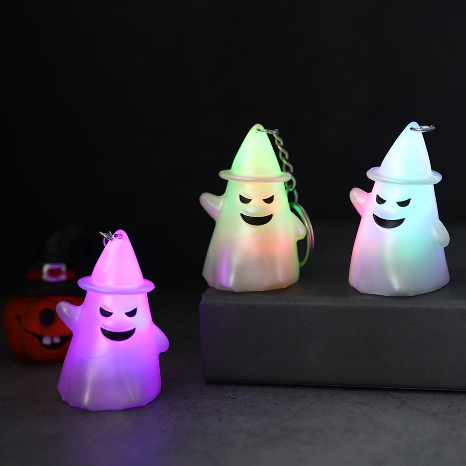 Halloween Decorations Halloween Hanging Cute Ghost Light Decoration ...