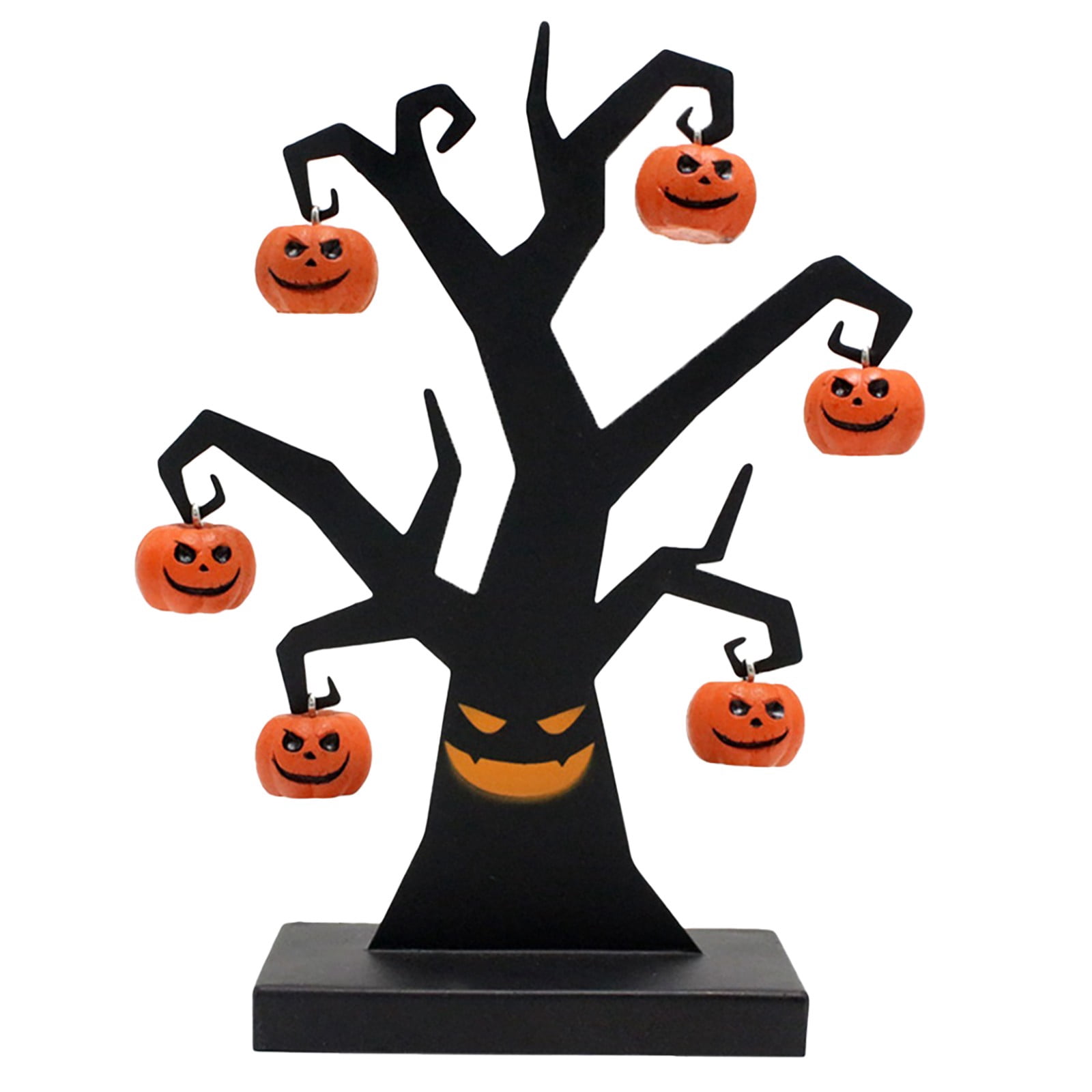 Halloween Decorations,Halloween Tree Pumpkin Tree Decor Small Tree ...