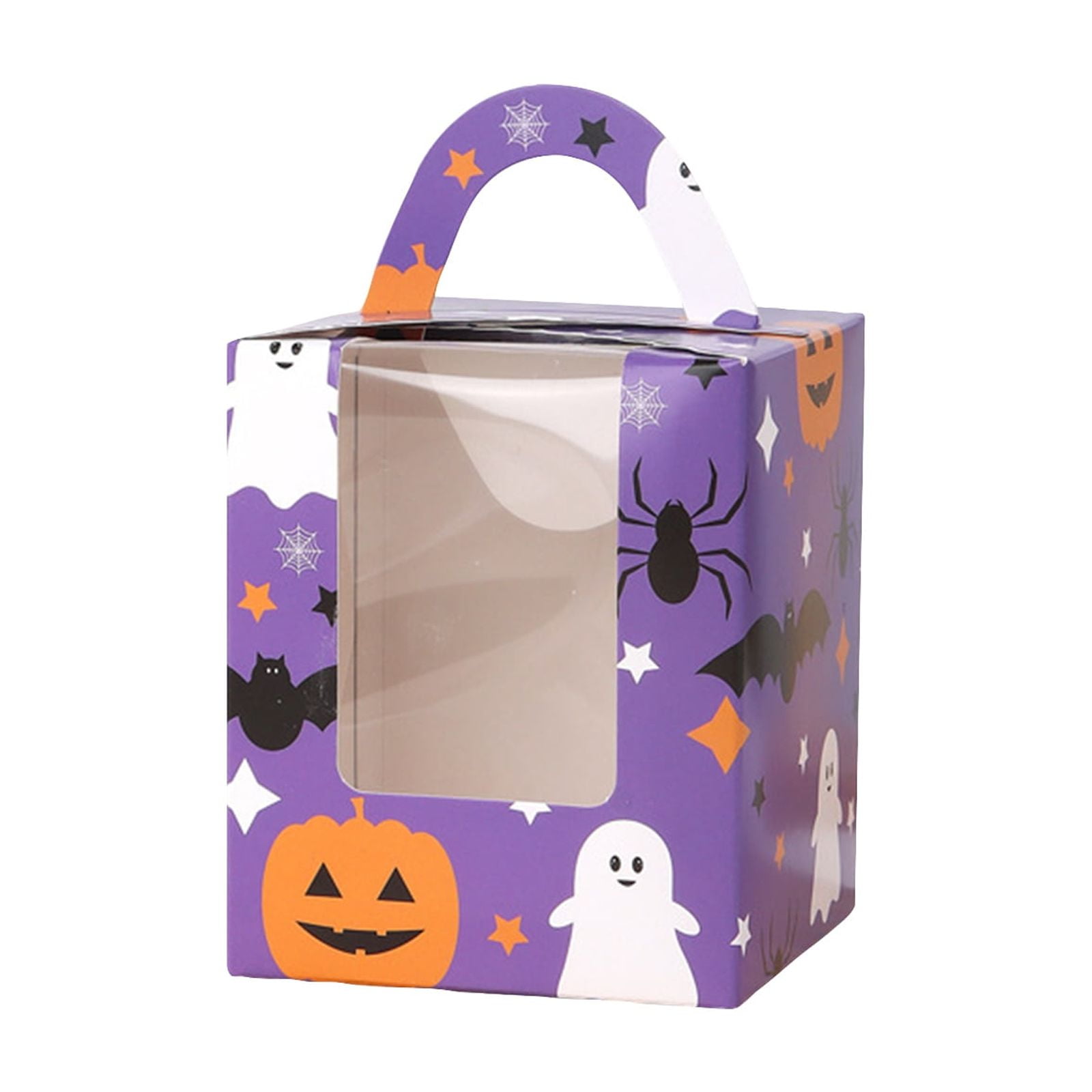 Halloween Decorations For Home Halloween Ghost Treat Box With Handle ...