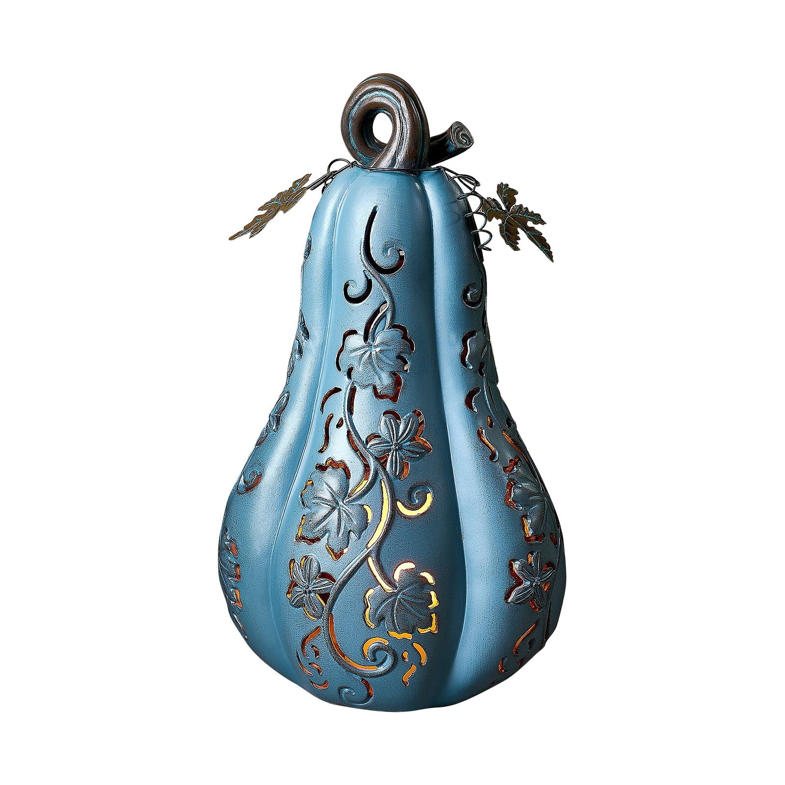 Halloween Decorations Illuminated Pumpkin, Lit Gourd Pumpkin Fall ...