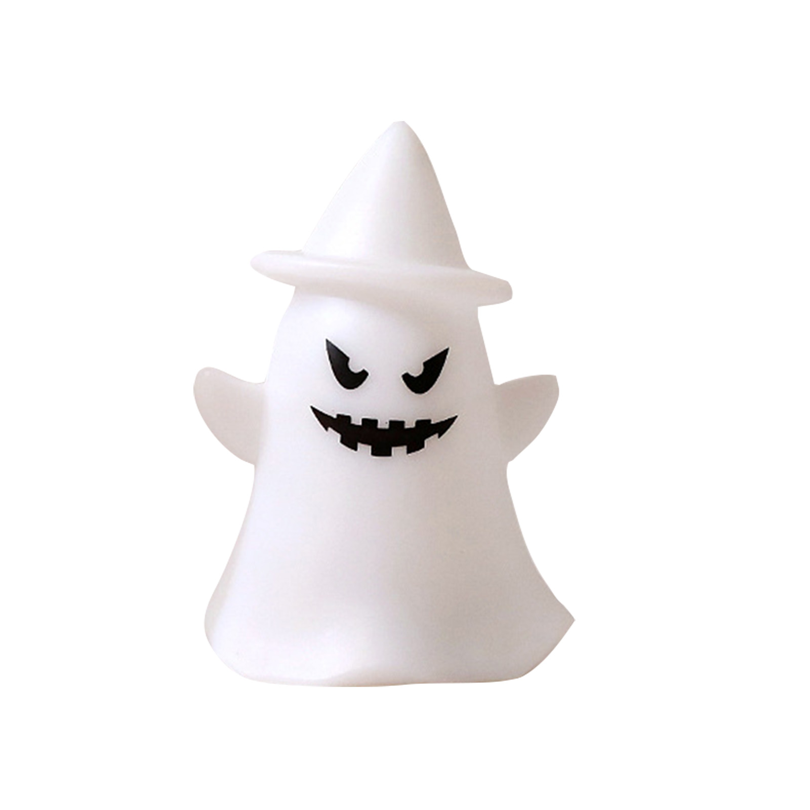 Halloween Decorations Indoor - Cute Ghost Miniature Glowing Faux ...