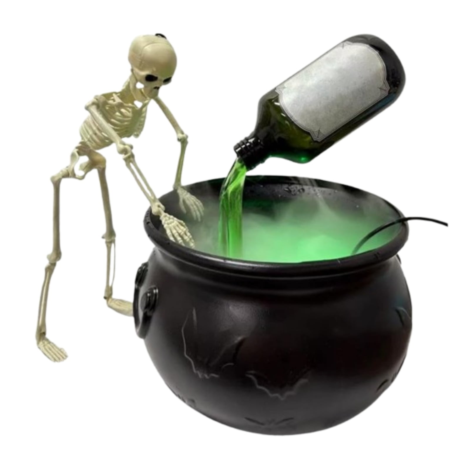 Halloween Decorations Indoor - DIY Smoking Brew Set with Witch Cauldron ...
