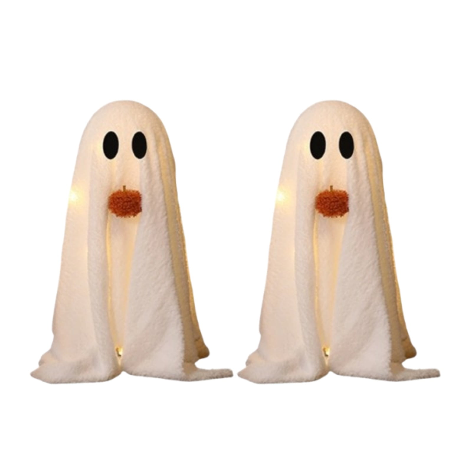 Halloween Decorations Indoor Outdoor, 2 Packs Light Up Spooky Ghost ...