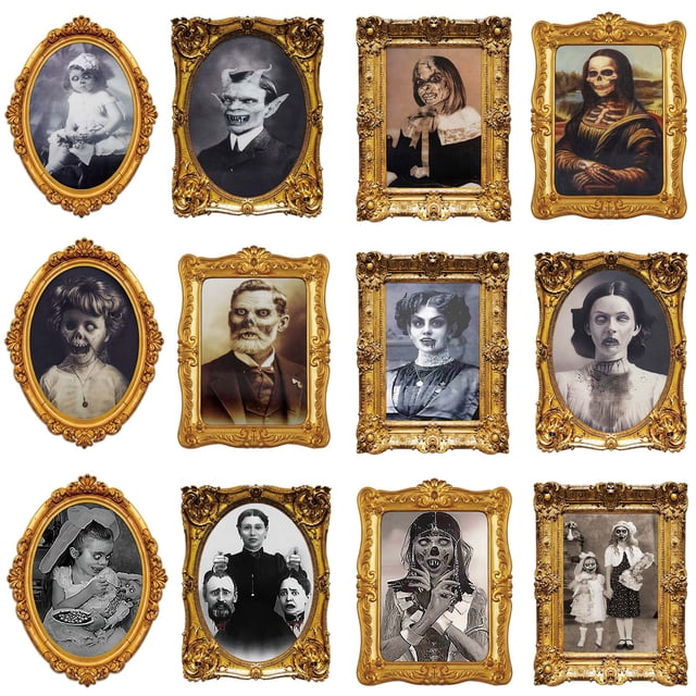 Halloween Decorations Indoor Scary 3d Changing Face Pictures, Moving ...