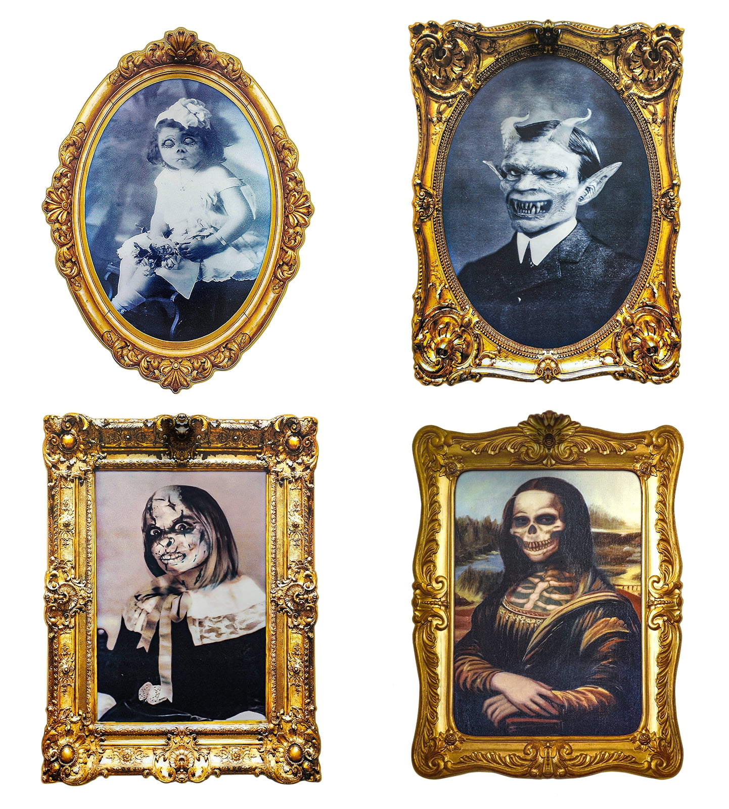 Halloween Decorations Indoor Scary 3d Changing Face Pictures, Moving ...