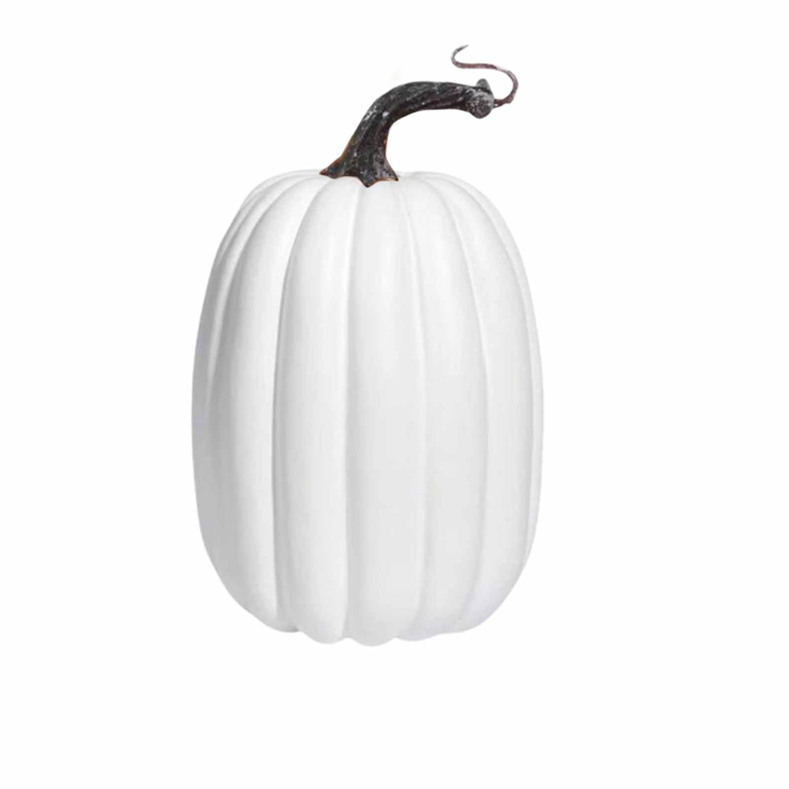 Halloween Decorations Large White Pumpkins for Decorating Big Foam ...