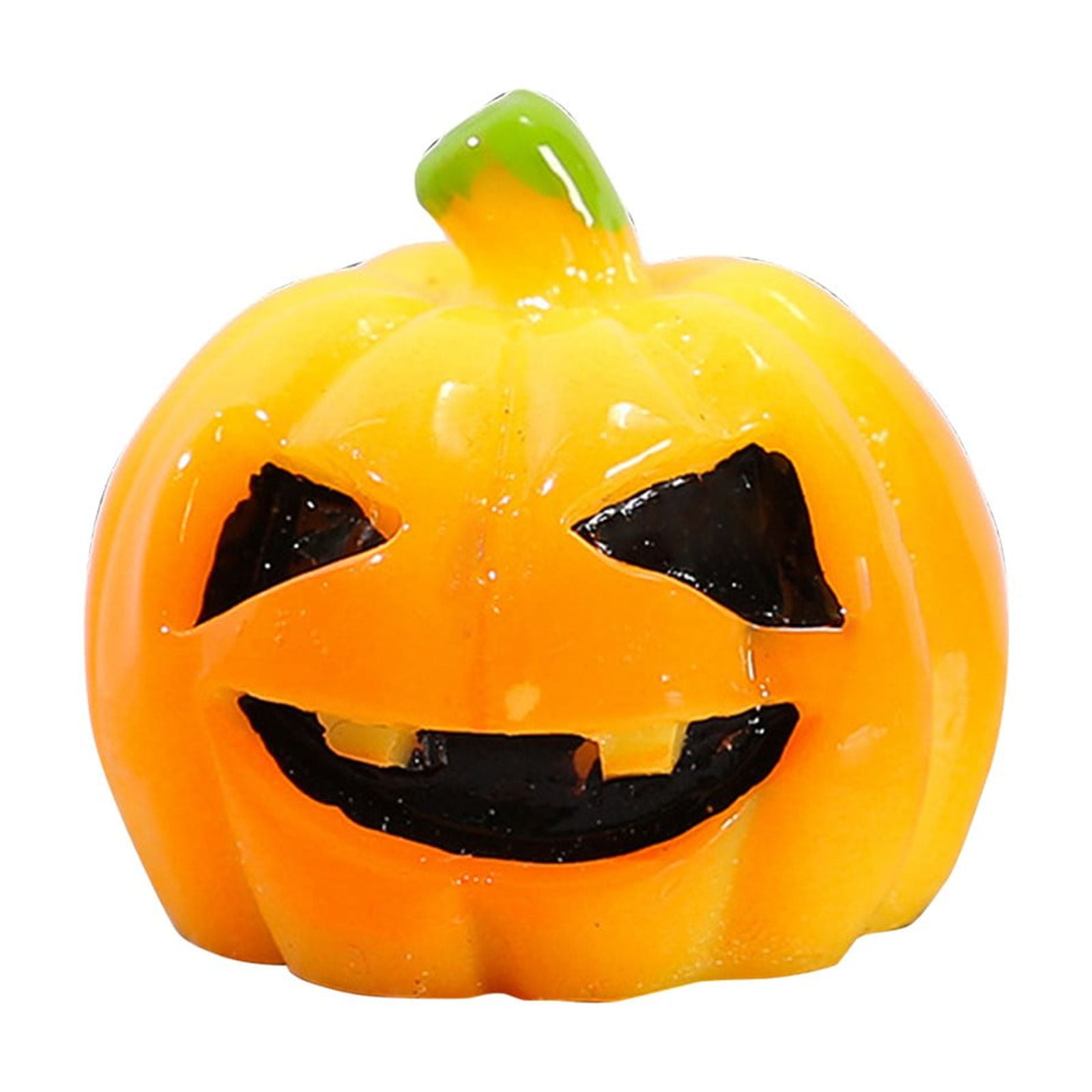 Halloween Decorations Miniature Halloween Witch Figurine With Pumpkin ...