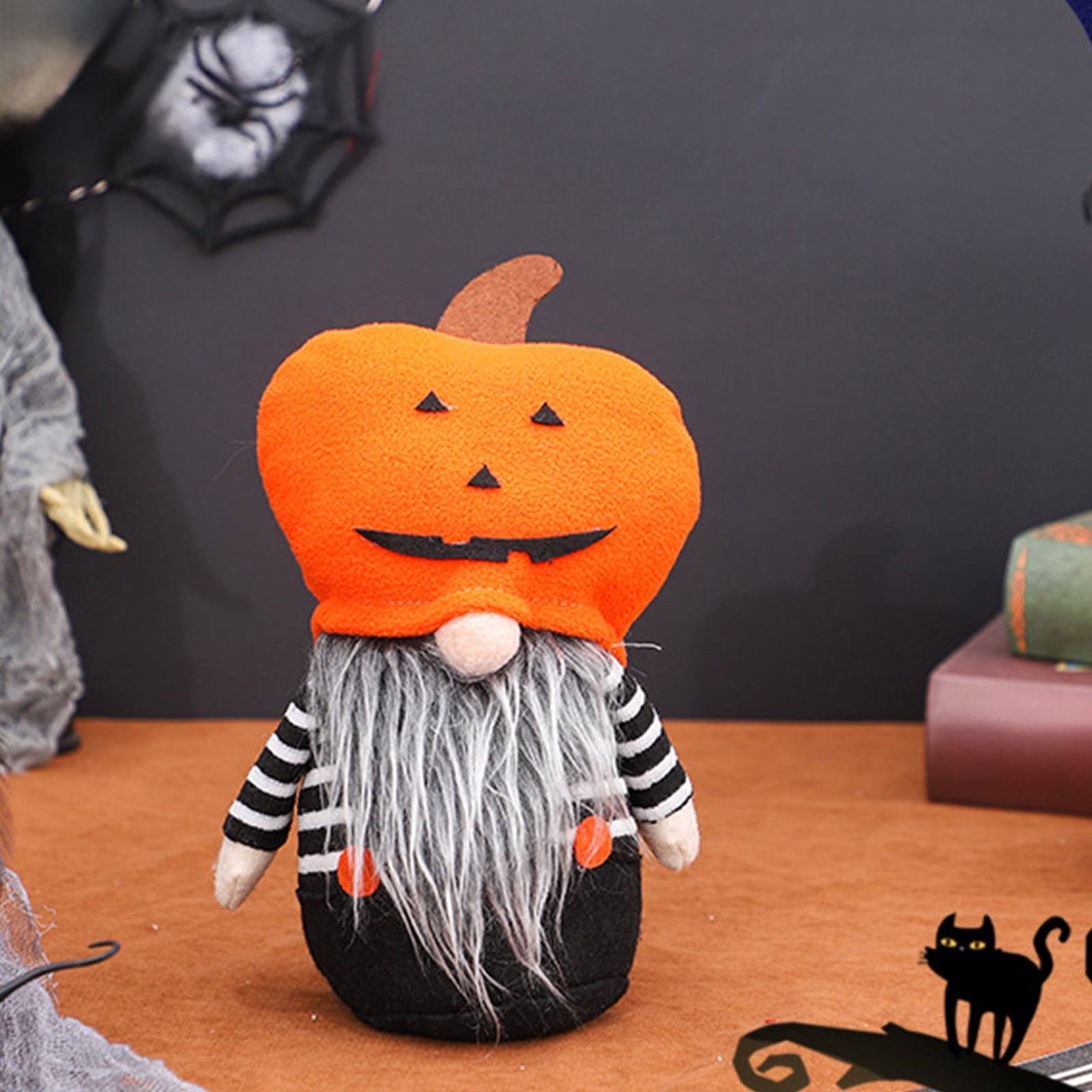 Halloween Decorations Monsters Pumpkin Hat Faceless Old Man Dwarf ...