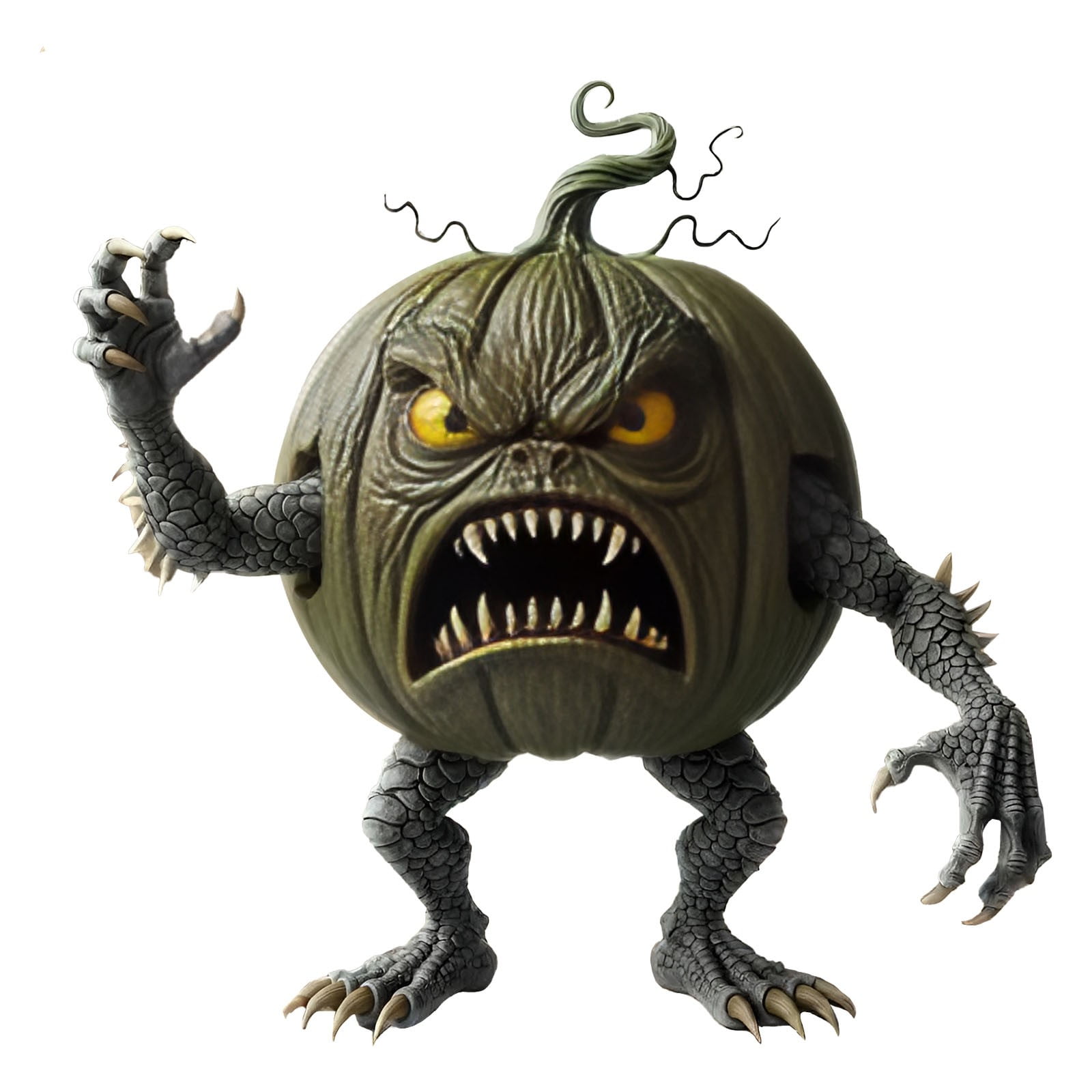 Halloween Decorations,Mutant Pumpkin Figurine Halloween Conversation ...