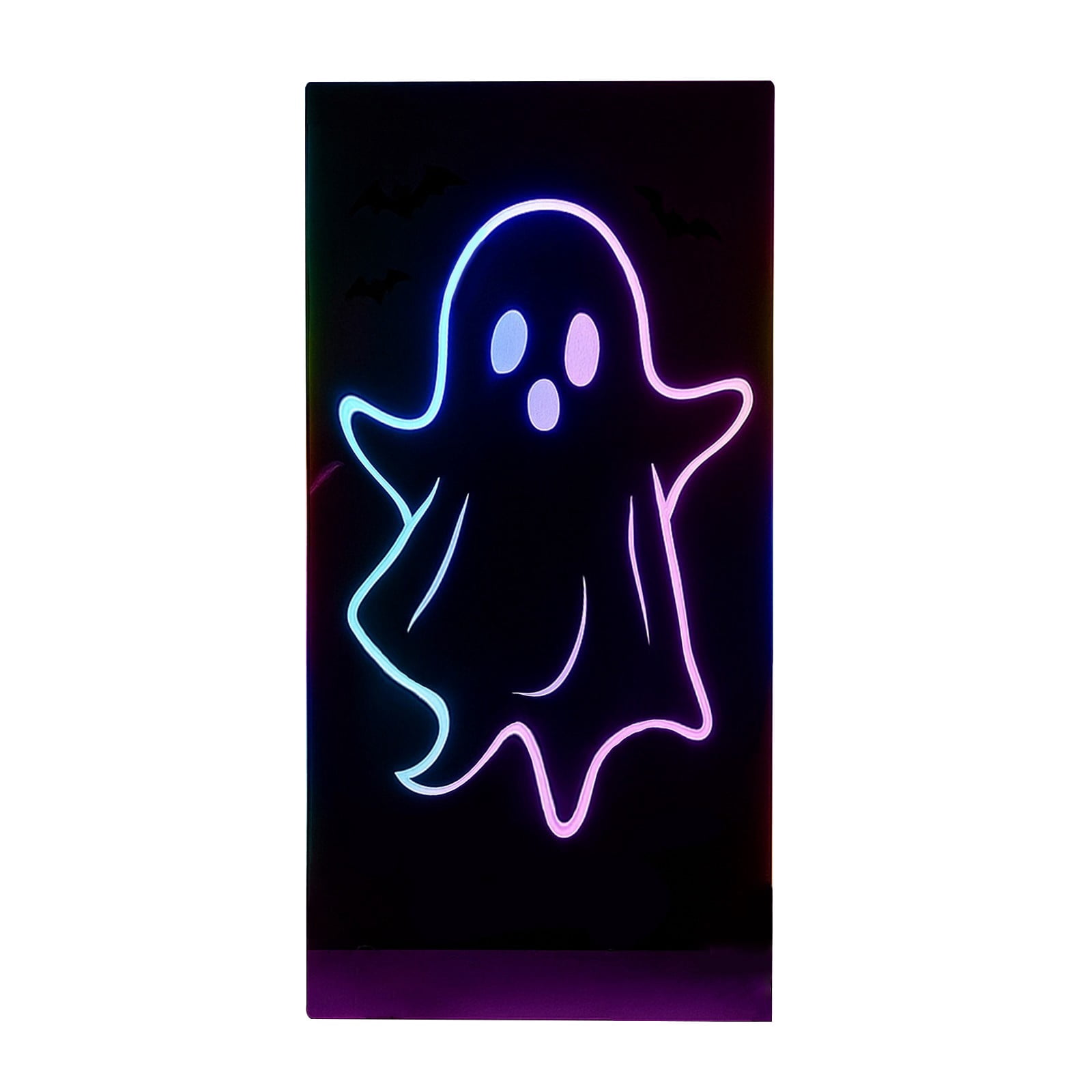 Halloween Decorations Neon Signs,Ghost LED Light,Neon Light up ...