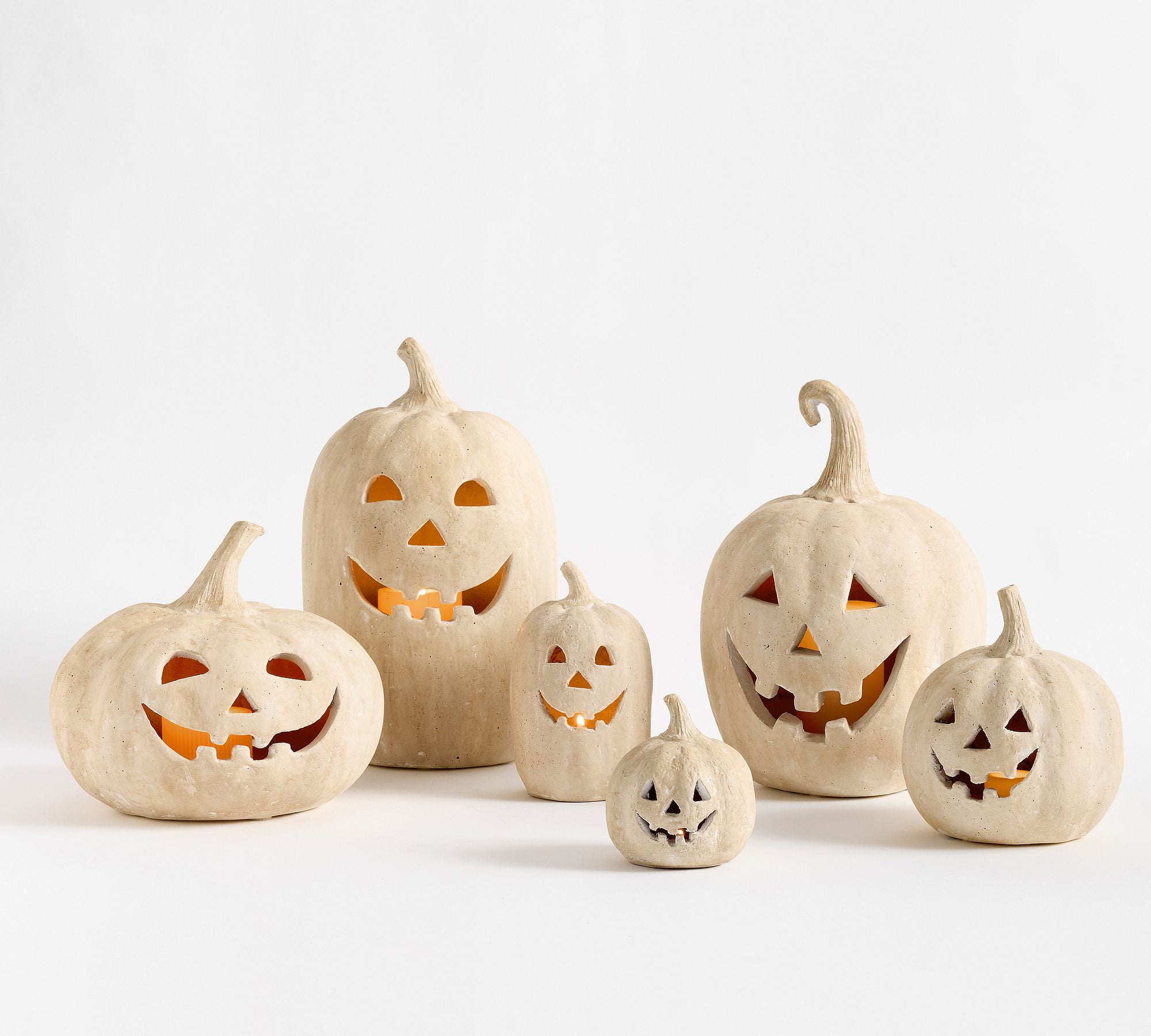 Halloween Decorations New 2025, Handmade Terracotta Jack O' Lantern ...