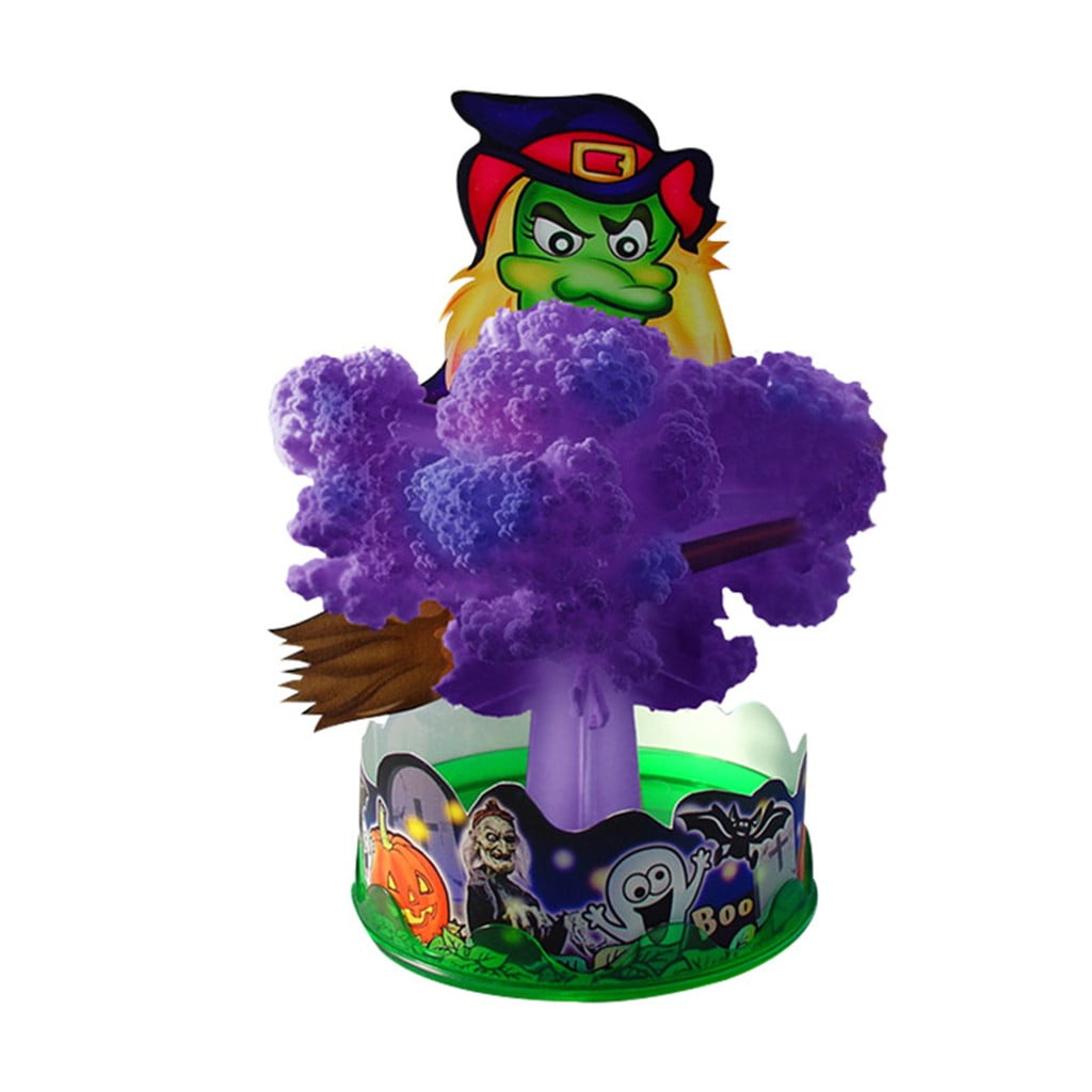 Halloween Decorations,Novelty Toy Paper Halloween Girls Tree Tree Growing 20ML Boys Home DIY ...