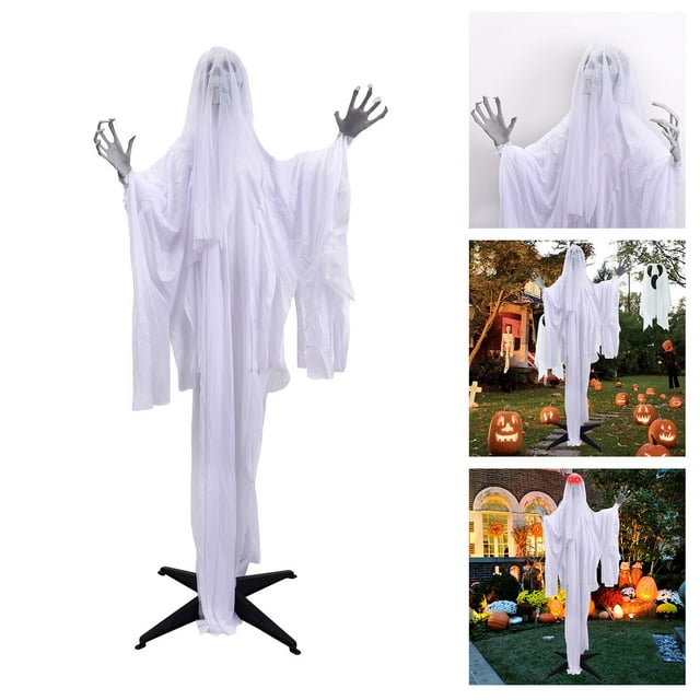 Halloween Decorations Outdoor - 1.7m Large Animated Root of Prop with ...