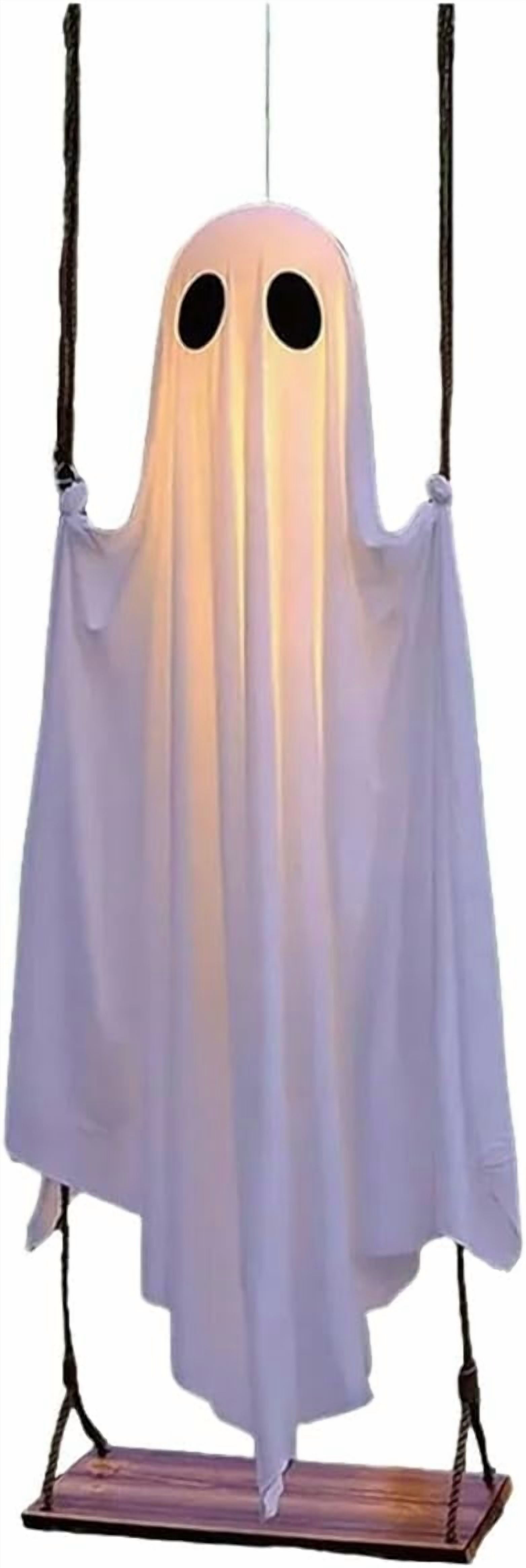 Halloween Decorations Outdoor - 5 FT Large Hanging Swing Ghost ...