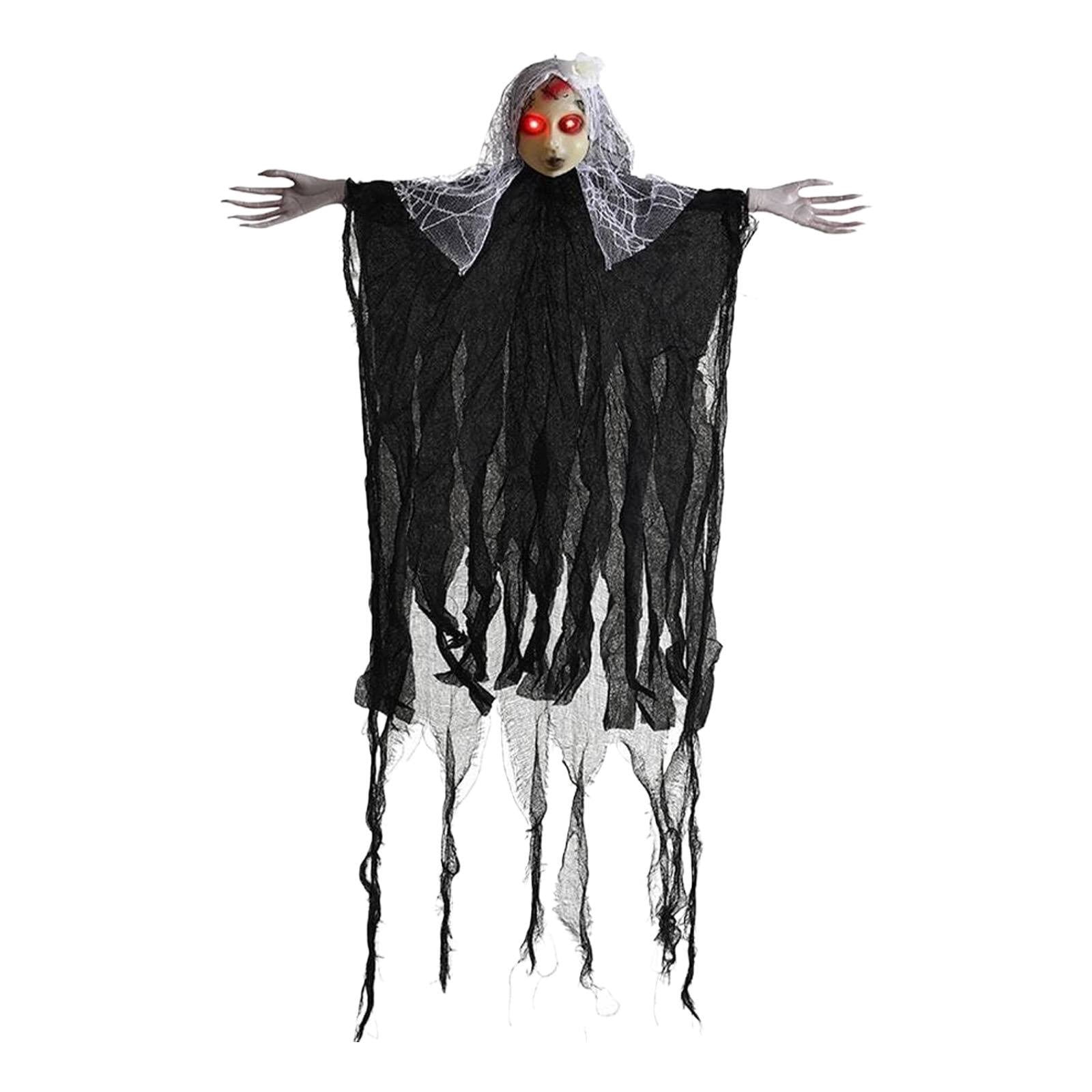 Halloween Decorations Outdoor Halloween Hanging with Sound&Flexible ...