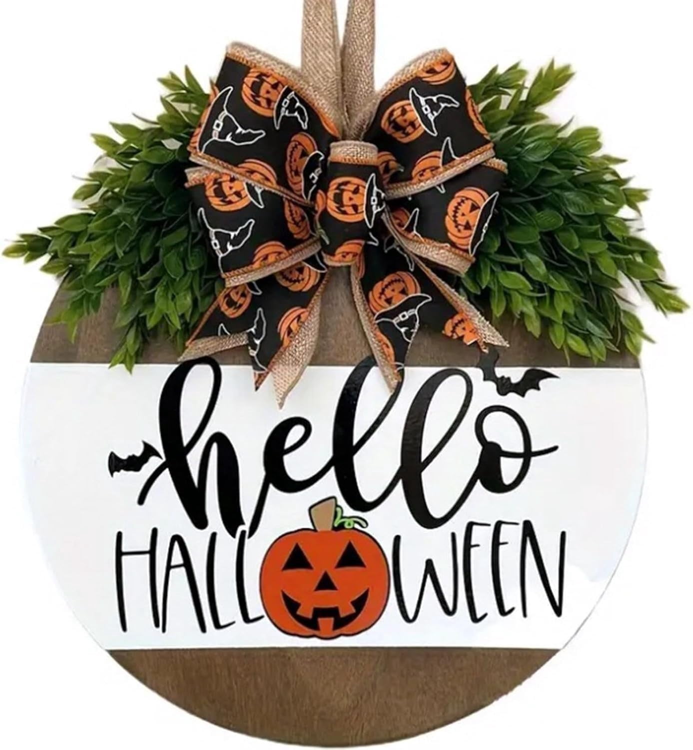 Halloween Decorations Outdoor Halloween Welcome Sign For Front Door ...