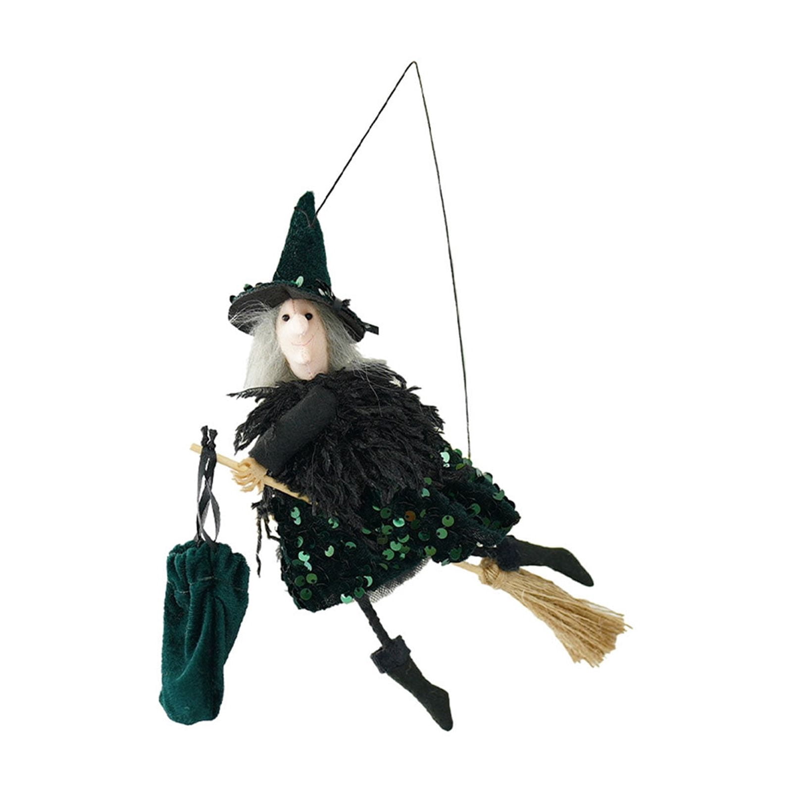 Halloween Decorations Outdoor Hanging Witch Decor, Spooky Halloween ...